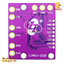 โมดูลวัดกระแส MCU-3221 INA3221 Three-way low-side high-side I2C output current power monitor ...