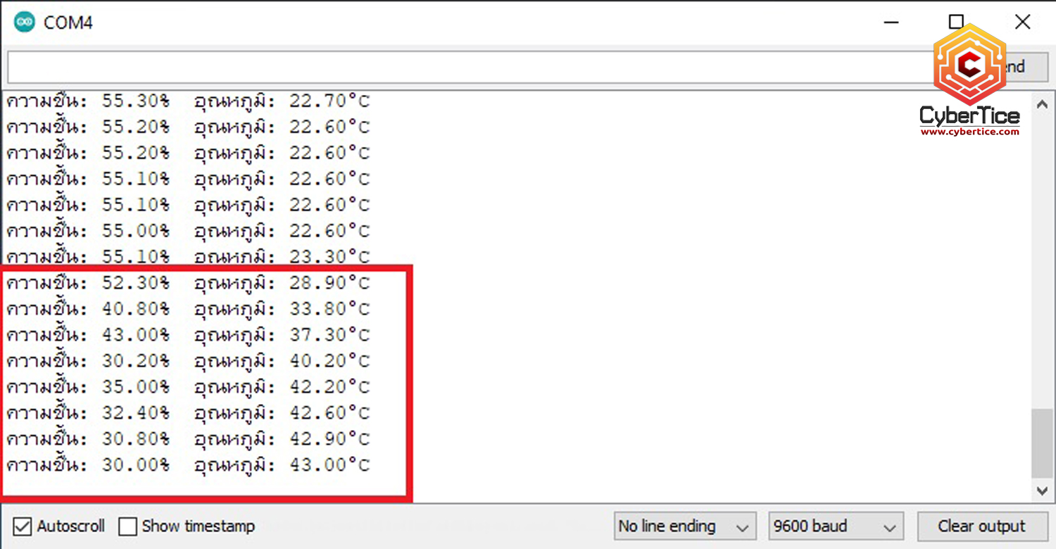 สอนใช้งาน Esp32 Dht11 เซ็นเซอร์วัดอุณหภูมิและความชื้น พร้อม Pcb แถมสายไฟ 2024 ขาย Arduino