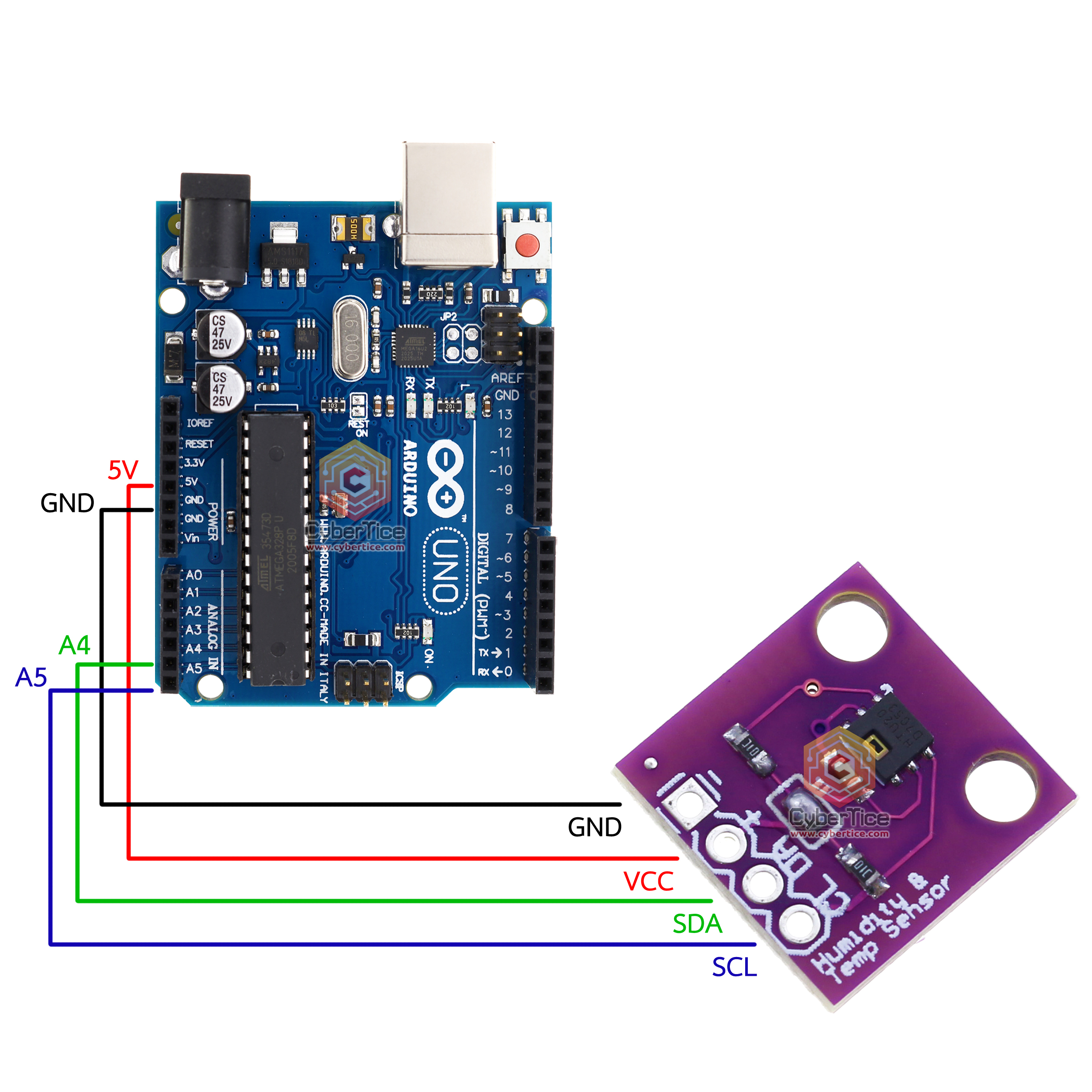 SHT20 Temperature and Humidity Sensor Module เซ็นเซอร์ความชื้นและ ...
