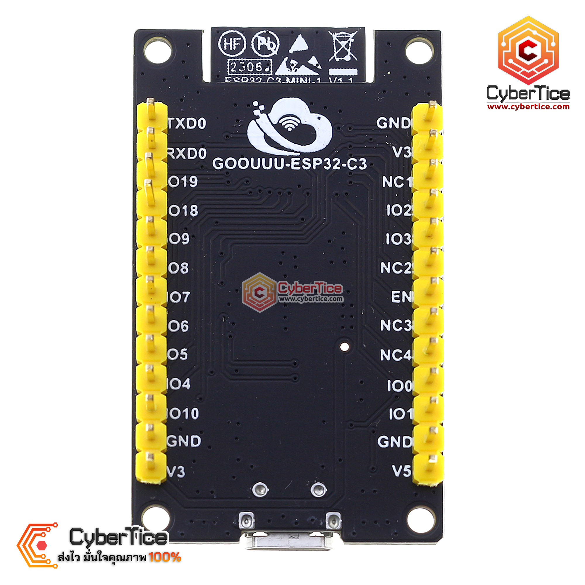 Goouuu-ESP32-C3 NodeMCU IoT Development Board WiFi-5.0 Bluetooth - ขาย Arduino อุปกรณ์ Arduino ...