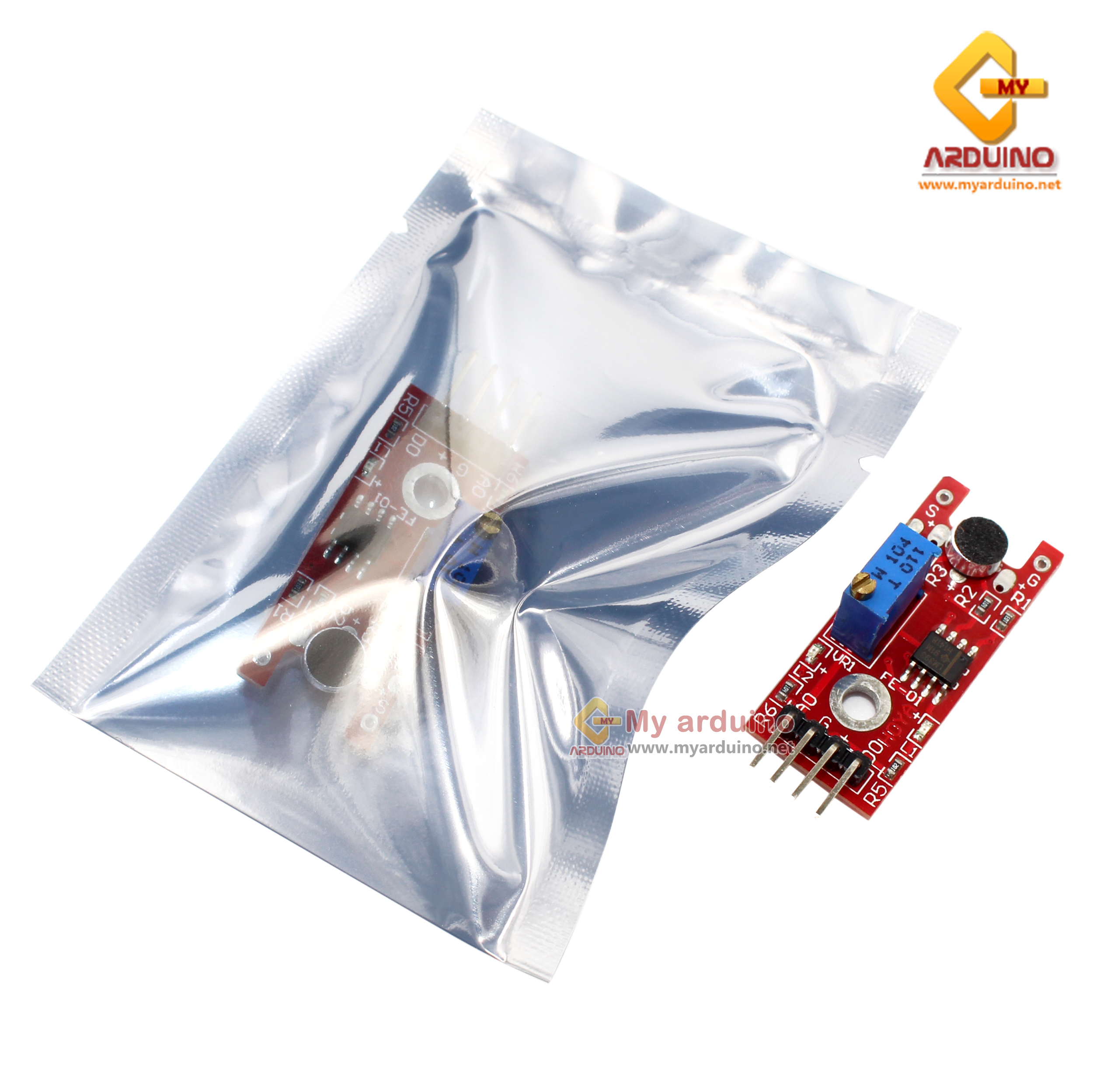 Sensitivity Microphone Sound Sensor Module Board For Arduino - ขาย ...