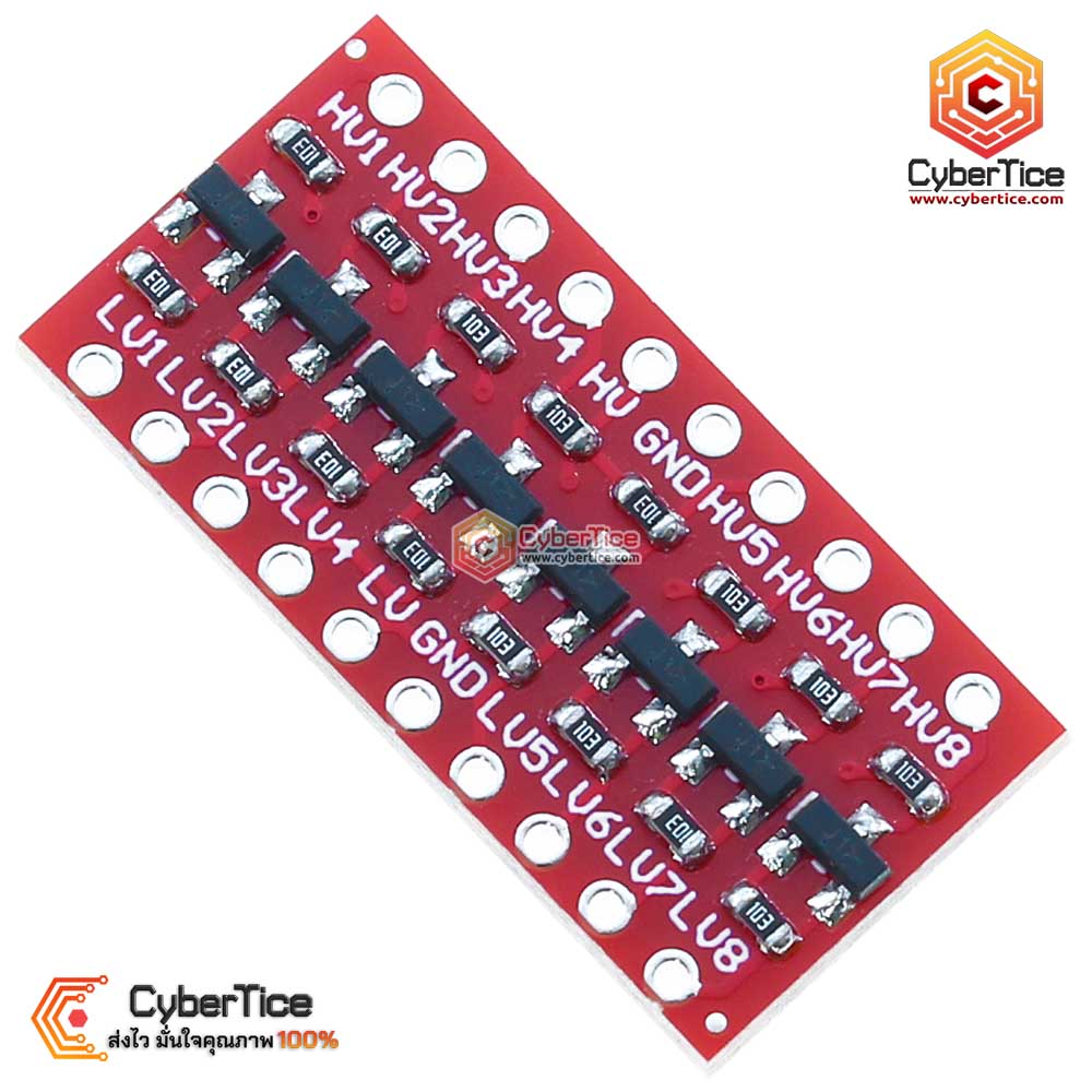 Logic level Converter Module 8 channel 5V-3.3V IIC UART SPI - ขาย ...