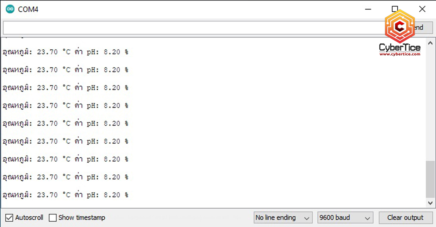 สอนใช้งาน ESP8266 PH Sensor เซ็นเซอร์วัดค่า PH ของน้ำและอุณหภูมิในน้ำ ...