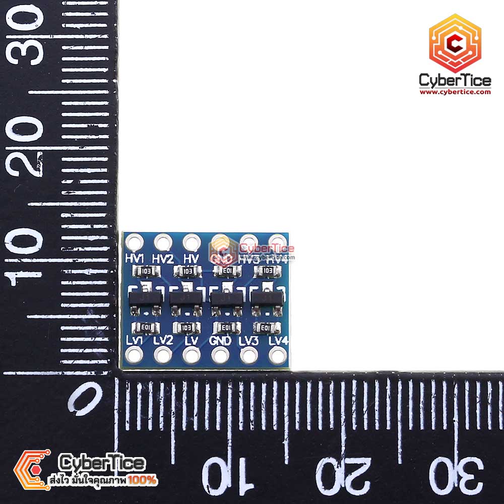 Logic level Converter Module 4 channel 5V-3V IIC UART SPI - ขาย Arduino อุปกรณ์ Arduino คุณภาพดี ...
