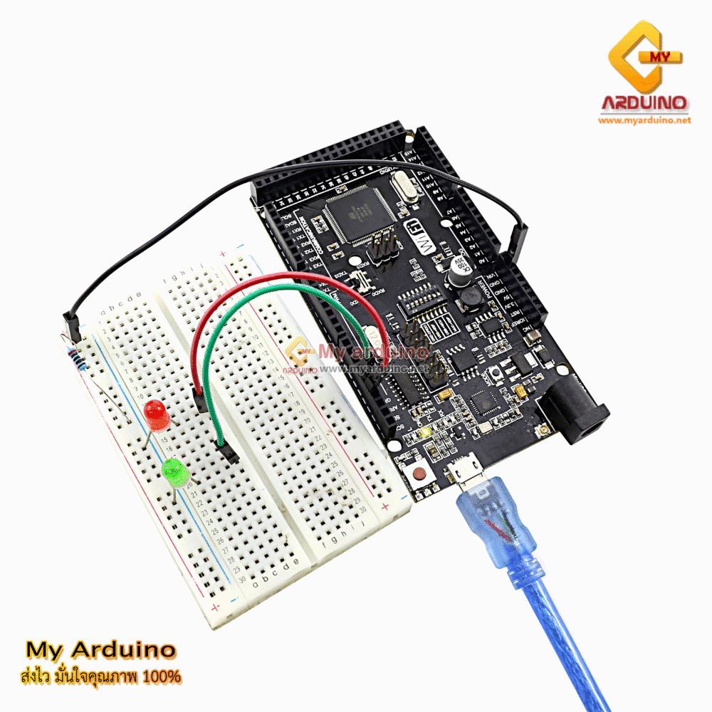 สอนใช้งาน Arduino Mega 2560 Wifi R3 Atmega2560esp8266 เริ่มต้นใช้งาน ติดตั้งโปรแกรม Arduino