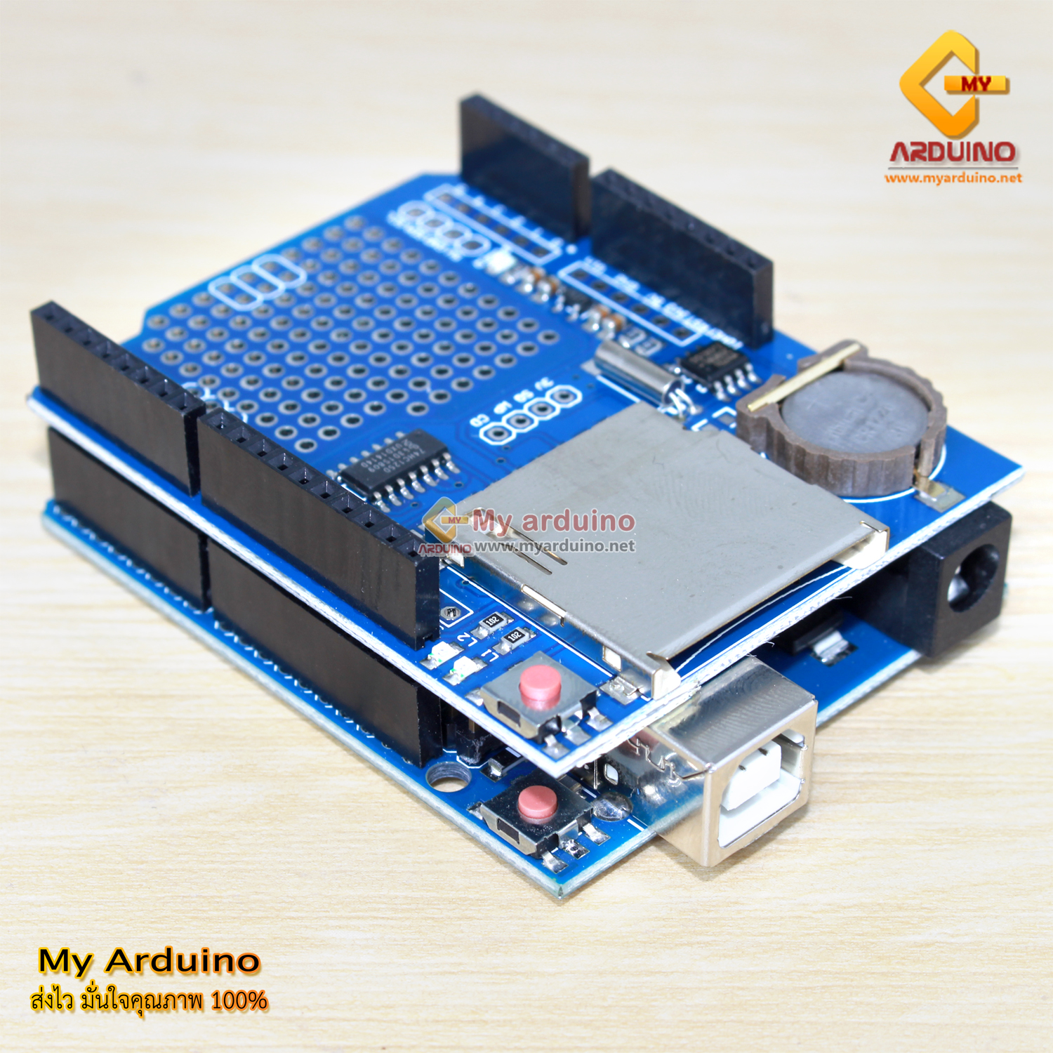 สอนใช้งาน Data Logger Shield ตั้งเวลาและบันทึกข้อมูลลง SD Card - ขาย Arduino อุปกรณ์ Arduino ...