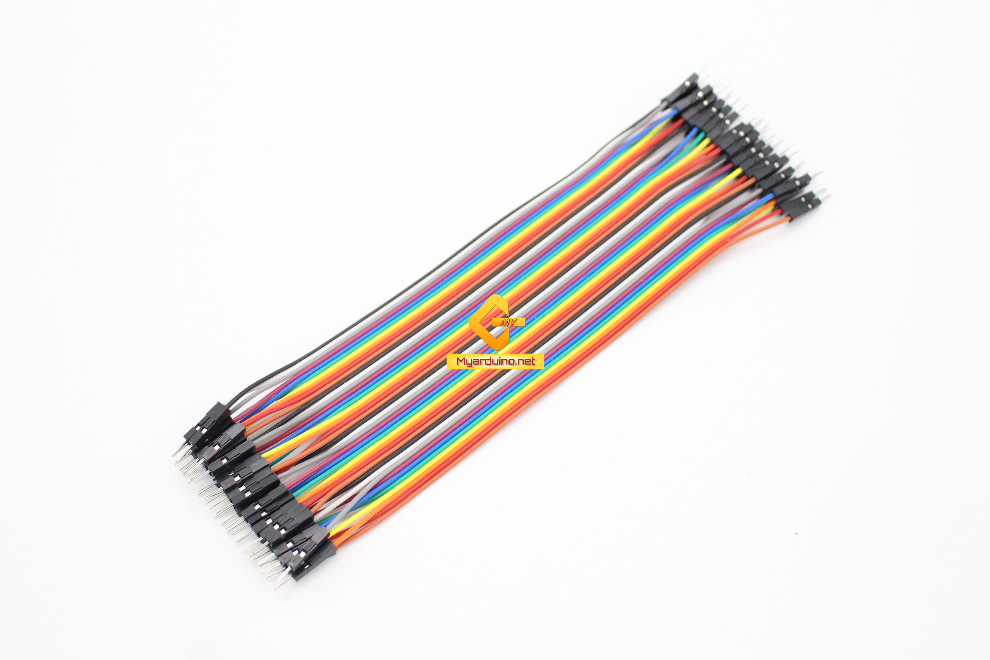 สายจั๊มเปอร์ 20cm ผู้-ผู้ Arduino ESP32 ESP8266 40 เส้น Jumper wire ...