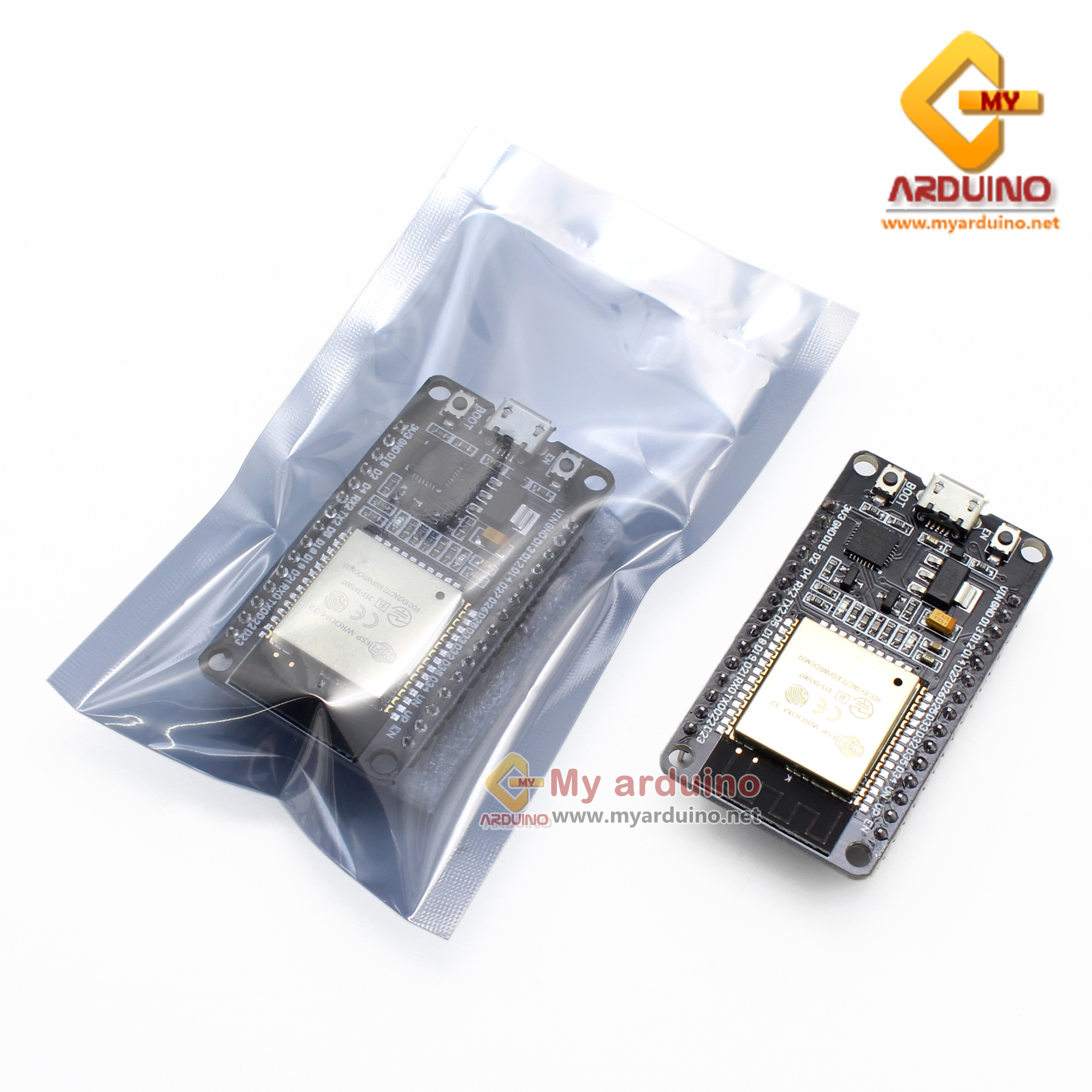 Esp32 Nodemcu Esp Wroom 32 Wi Fi And Bluetooth Module Dual Core Consumption Cp2102 ขาย Arduino