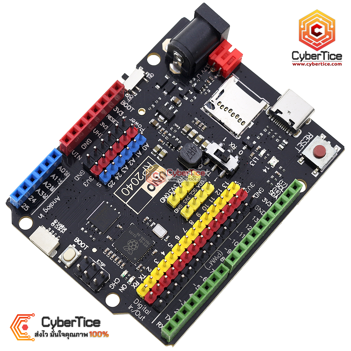 Raspberry PI Pico RP2040 16M บอร์ดหลักสำหรับพัฒนา - ขาย Arduino อุปกรณ์ Arduino คุณภาพดี ราคาถูก ...