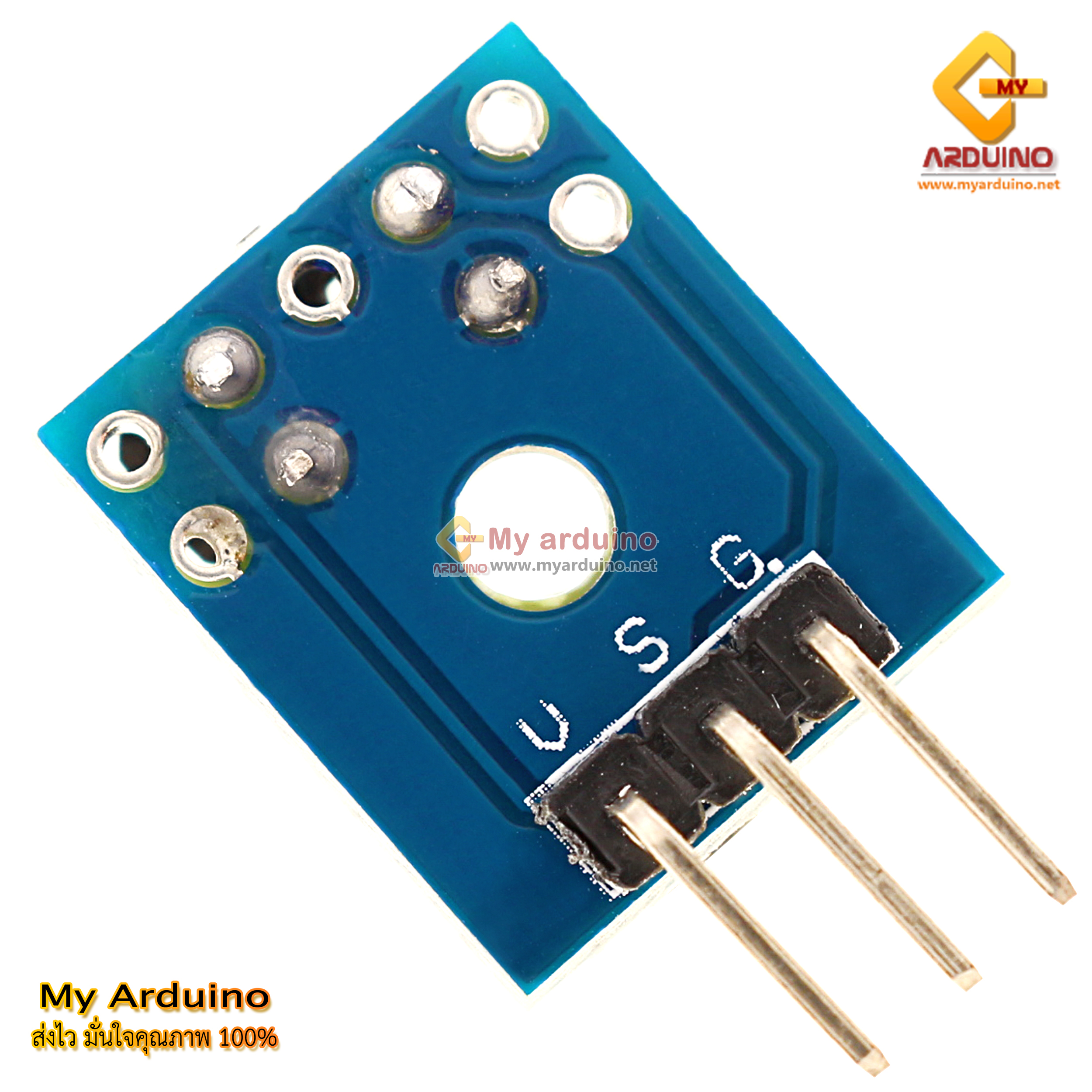 เซ็นเซอร์ ตรวจจับเส้นขาวดำ 2 จุด infrared reflectance sensor Obstacle ...