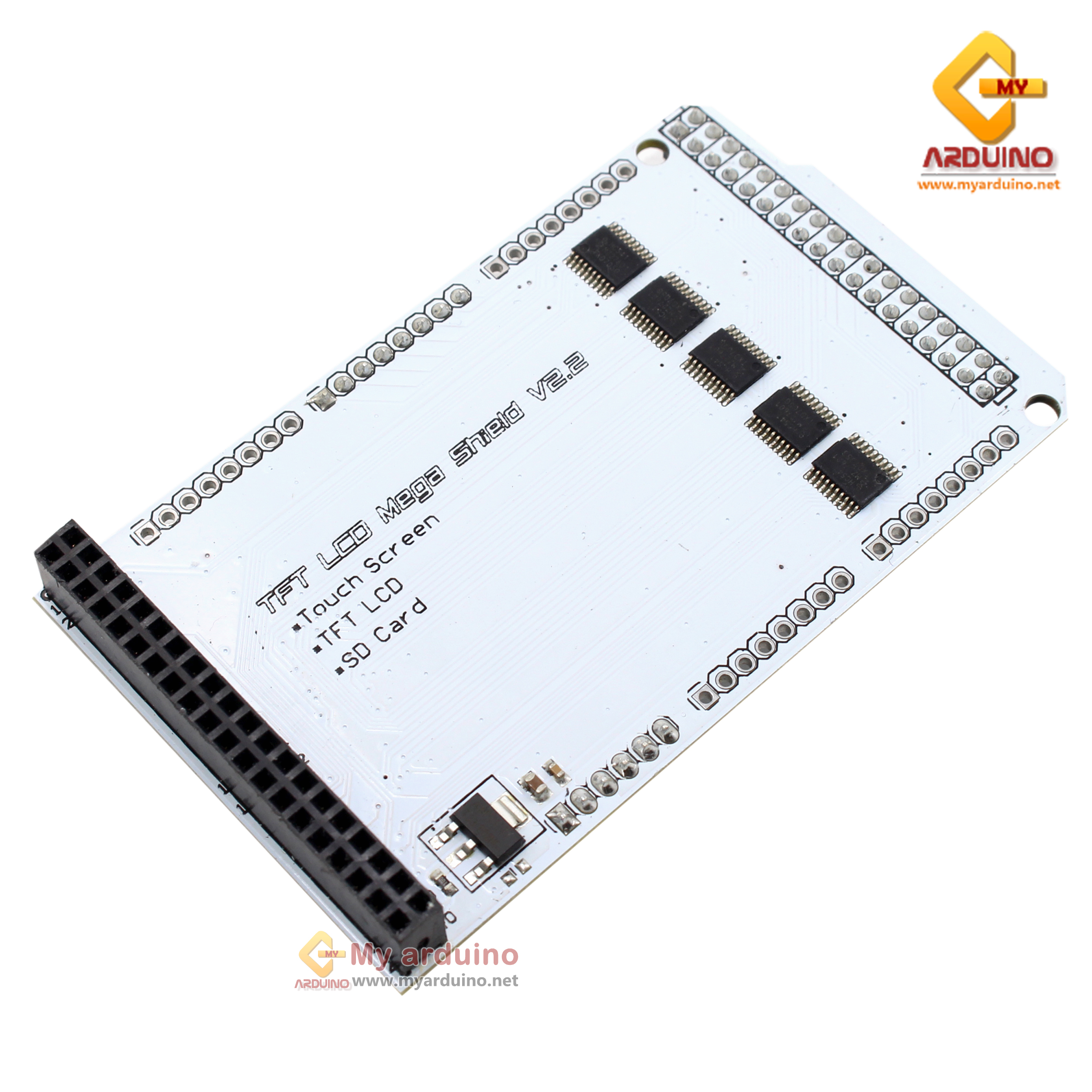 TFT LCD Mega Shield V2.2 Adapter Module - ขาย Arduino อุปกรณ์ Arduino คุณภาพดี ราคาถูก ส่งไว ส่งฟรี
