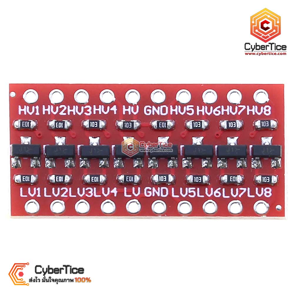 Logic level Converter Module 8 channel 5V-3.3V IIC UART SPI - ขาย ...