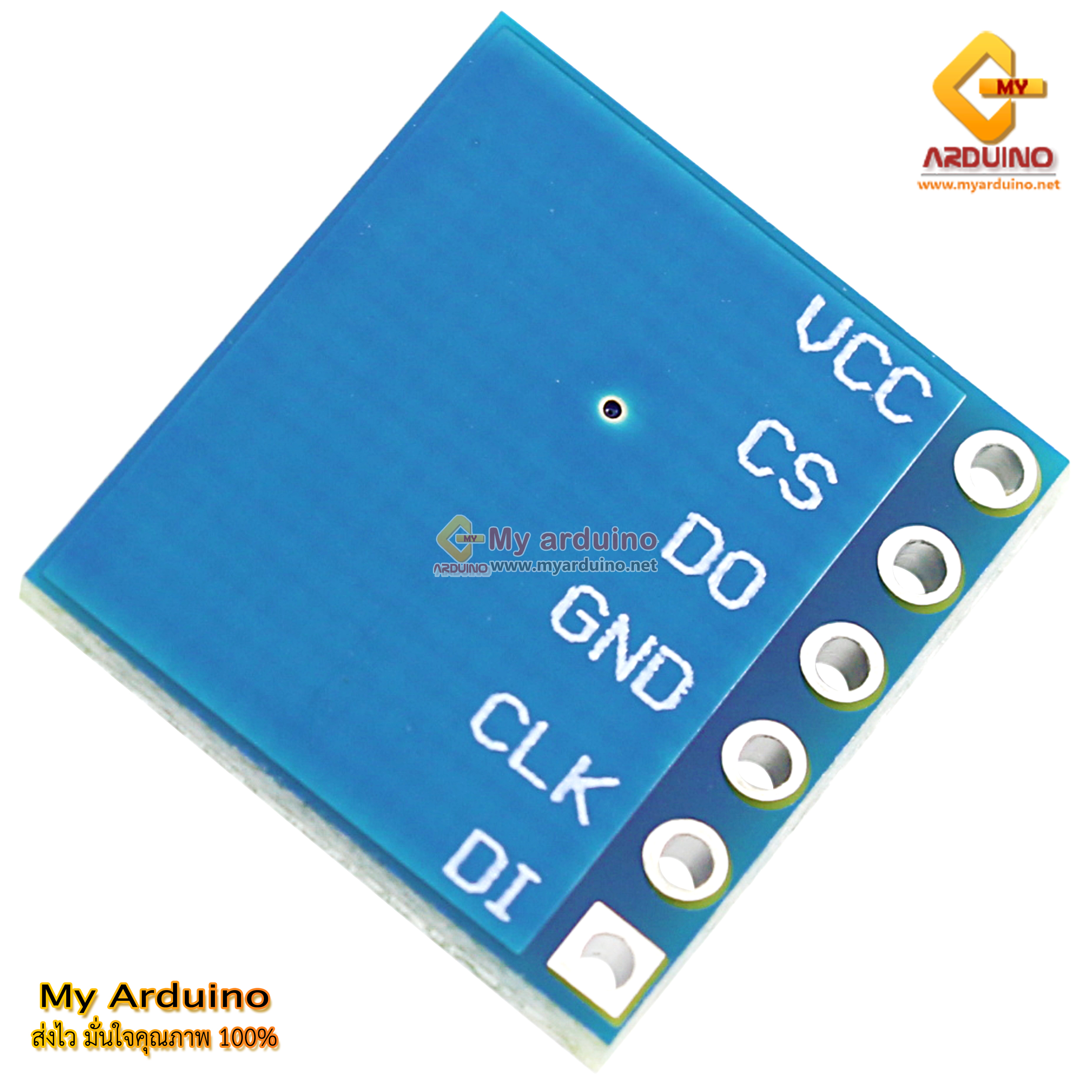 โมดูลหน่วยความจำ W25Q32 32Mbit 4MByte SPI FLASH Storage module - ขาย Arduino อุปกรณ์ Arduino ...