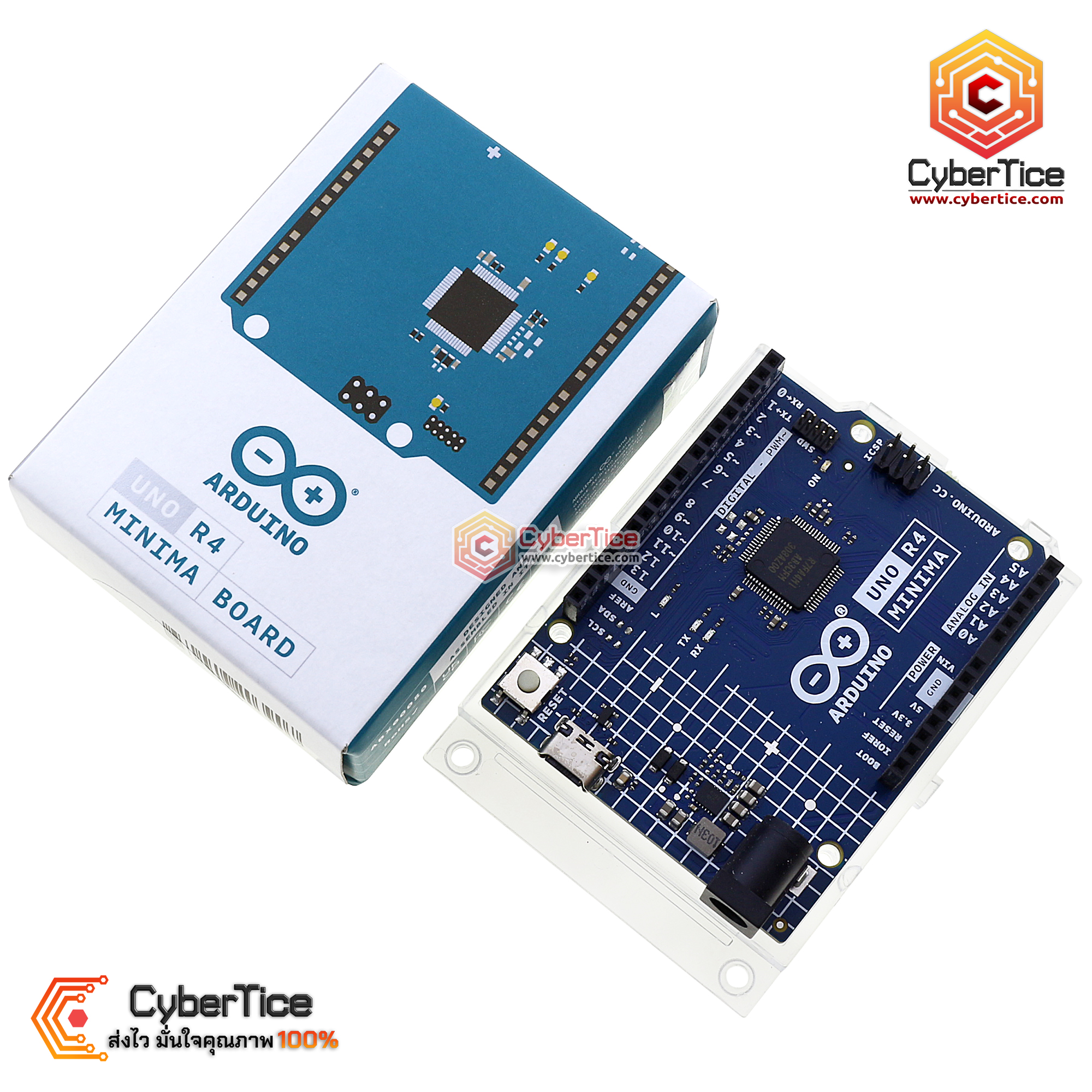 Arduino UNO R4 Minima (made in italy) - ขาย Arduino อุปกรณ์ Arduino คุณภาพดี ราคาถูก ส่งไว ส่งฟรี
