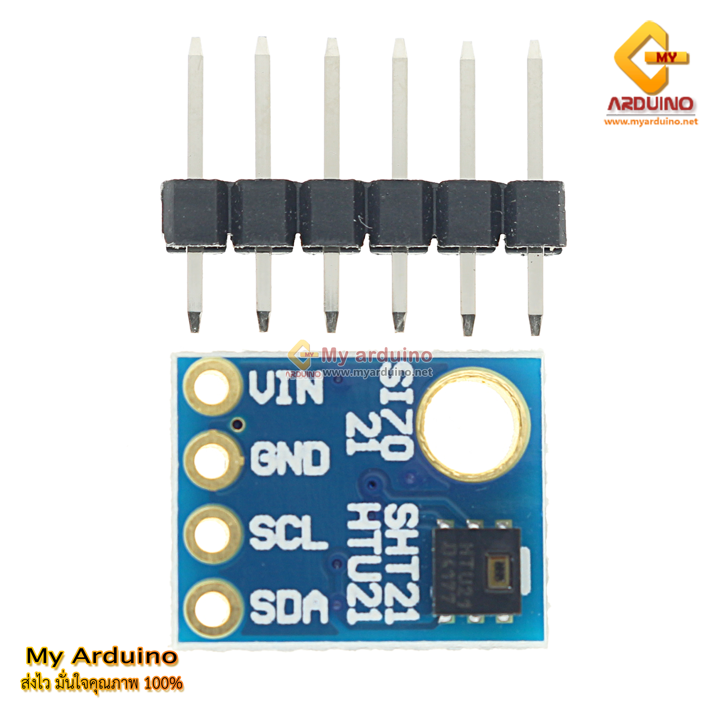 เซ็นเซอร์ความชื้นและอุณหภูมิ SHT21 Digital Humidity and Temperature ...