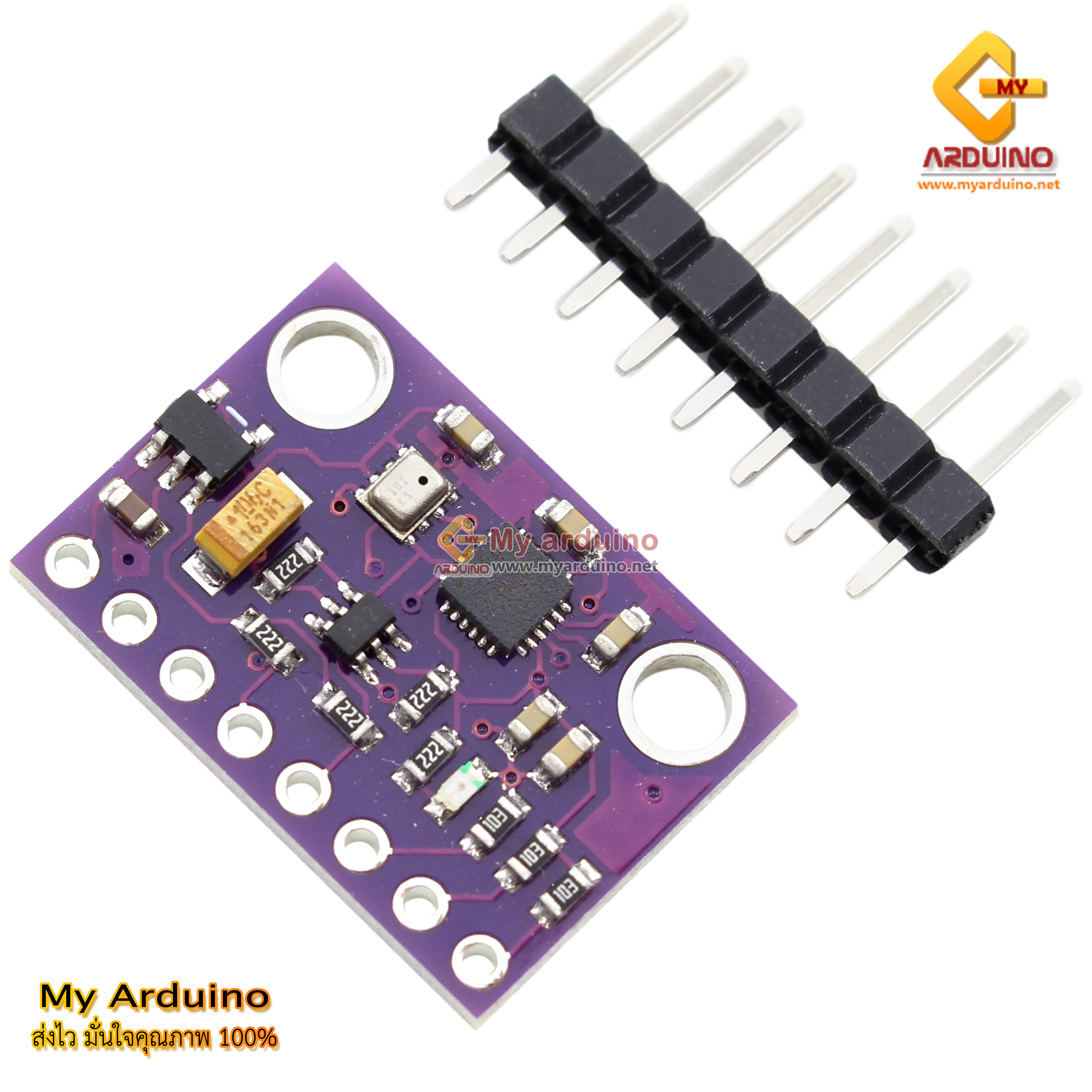 Gy 91 Mpu9250 Bmp280 10dof Acceleration Gyro Compass 9 Axis Sensor Module ขาย Arduino