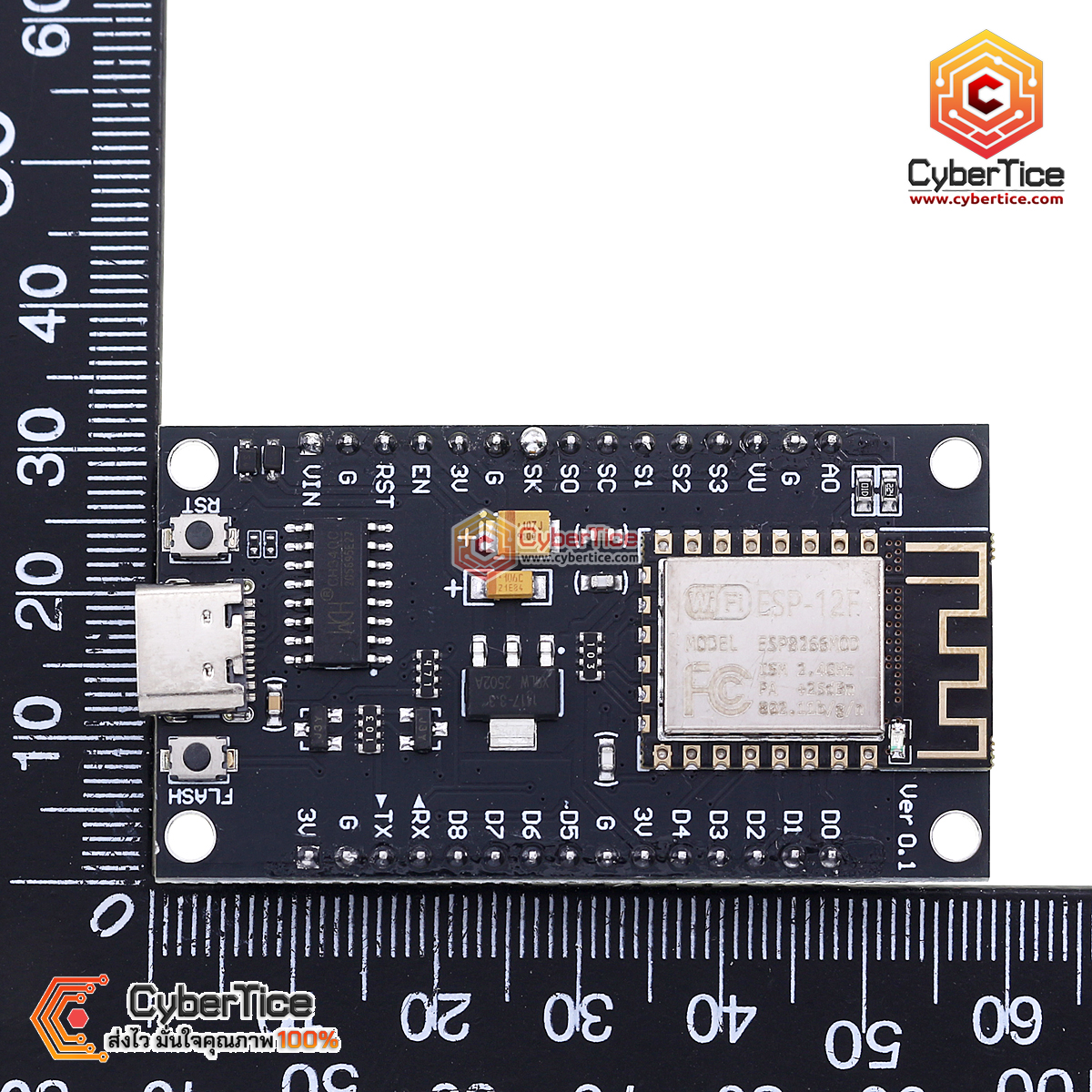 Nodemcu Esp8266 V3 Ch340 Lua Wifi Based Esp8266 12fn Usb Type C ขาย Arduino อุปกรณ์ Arduino
