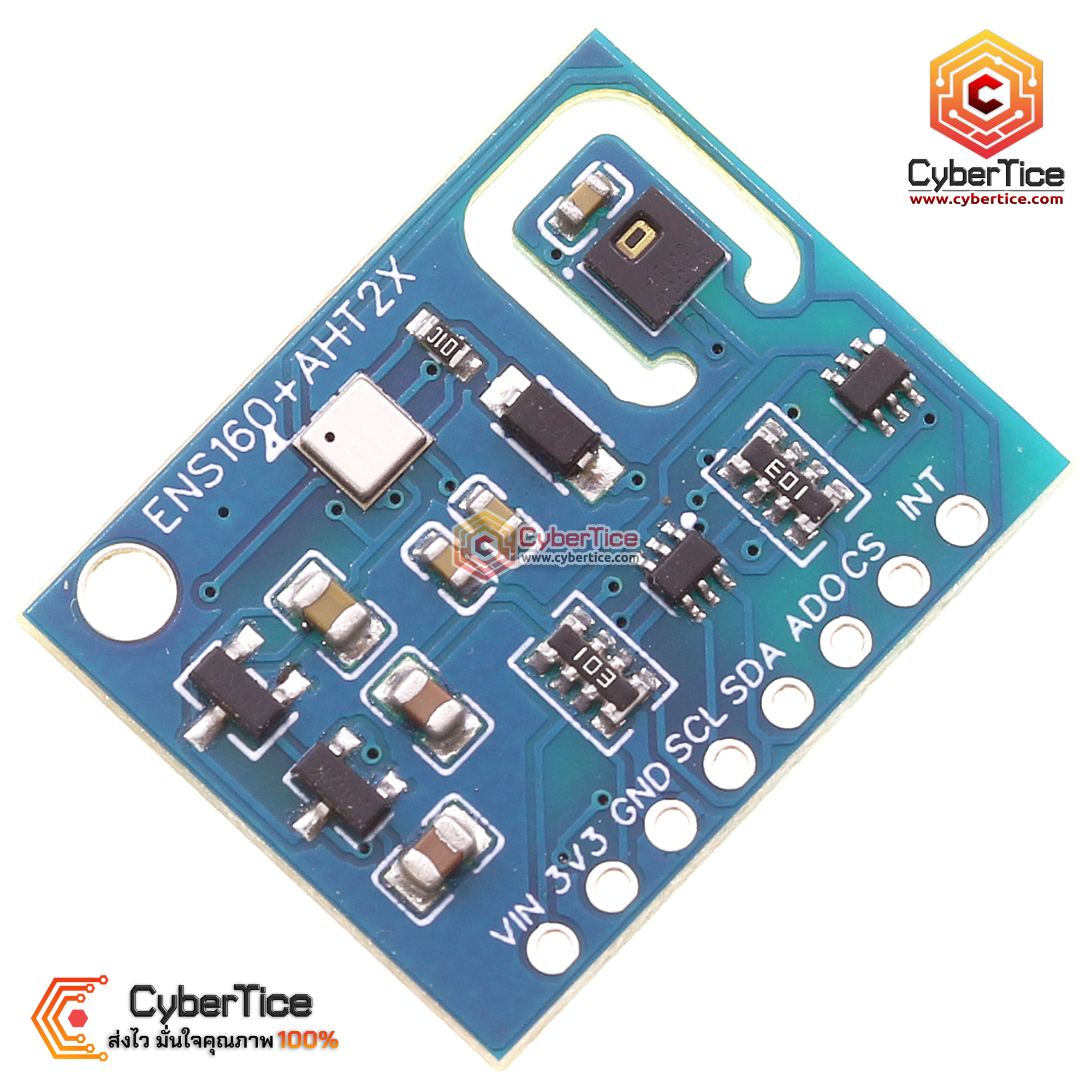 ENS160+AHT21 CARBON Dioxide CO2 eCO2 TVOC Air Quality And Temperature And Humidity Sensor ...