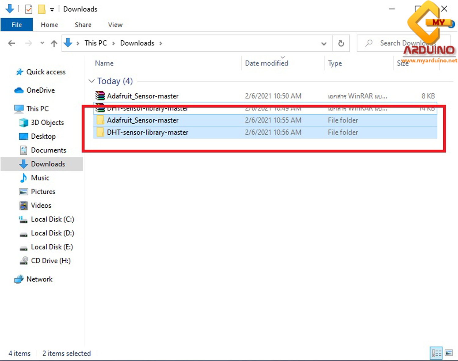 สอนใช้งาน Arduino Esp32 Module โมดูลวัดอุณหภูมิและความชื้น Dht22 ขาย Arduino อุปกรณ์ Arduino