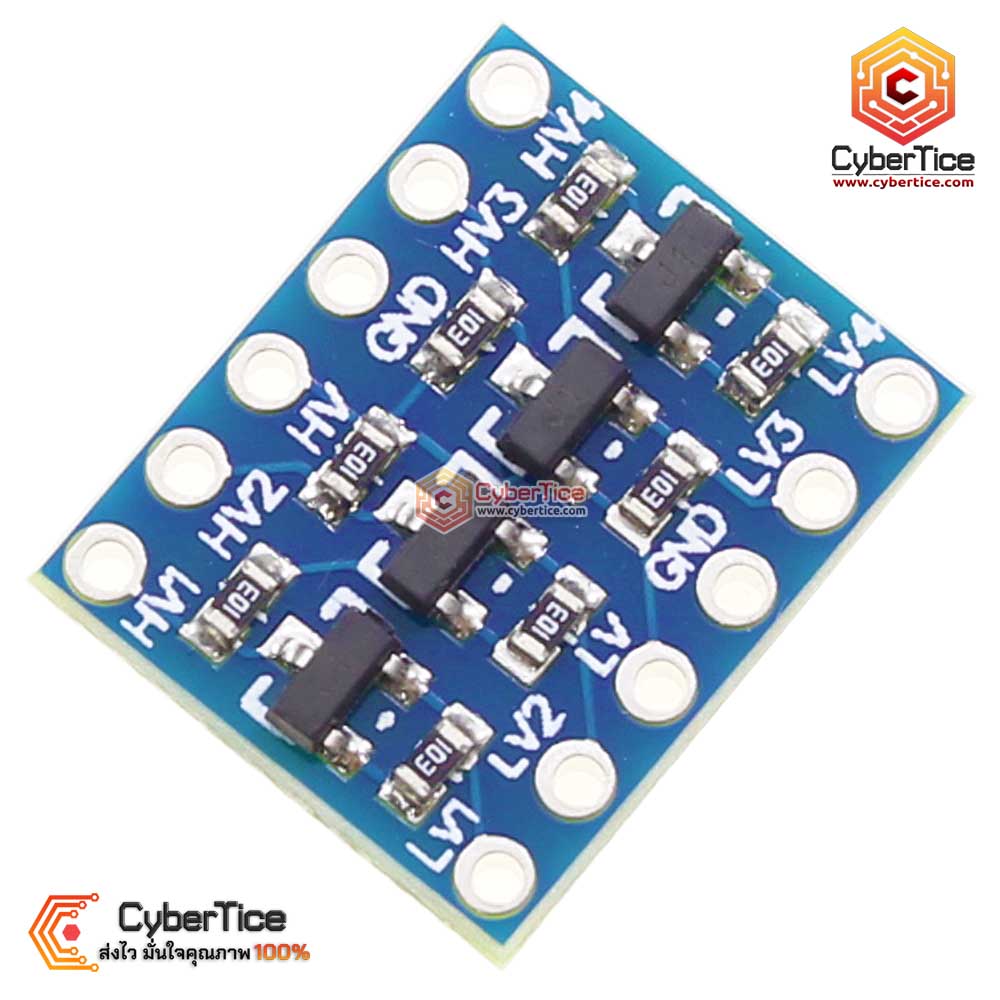 Logic level Converter Module 4 channel 5V-3V IIC UART SPI - ขาย Arduino อุปกรณ์ Arduino คุณภาพดี ...