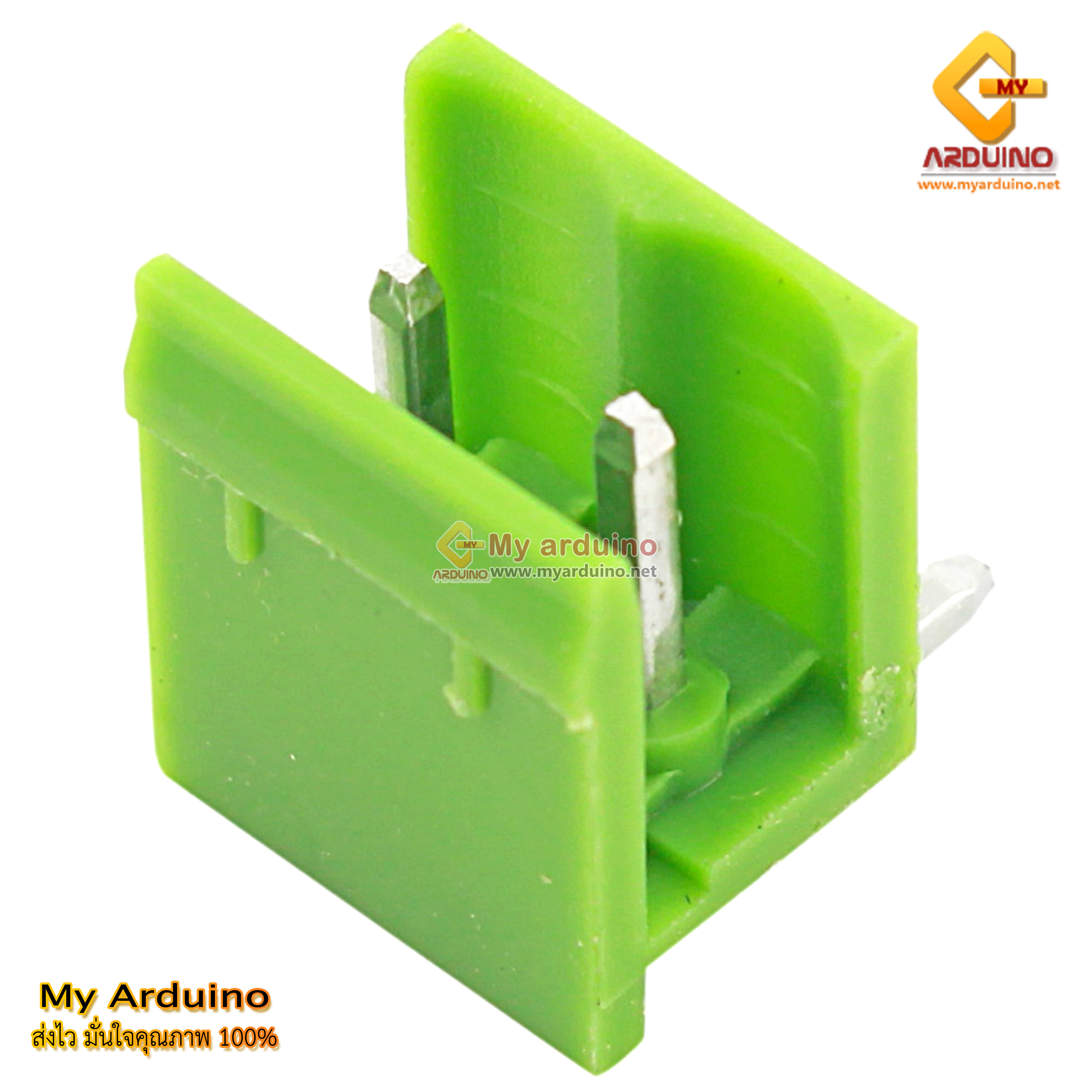 2EDG5.08 ตัวเมีย 2P สกรูเชื่อมต่อ PCB Screw Terminal Block Connector - ขาย Arduino อุปกรณ์ ...