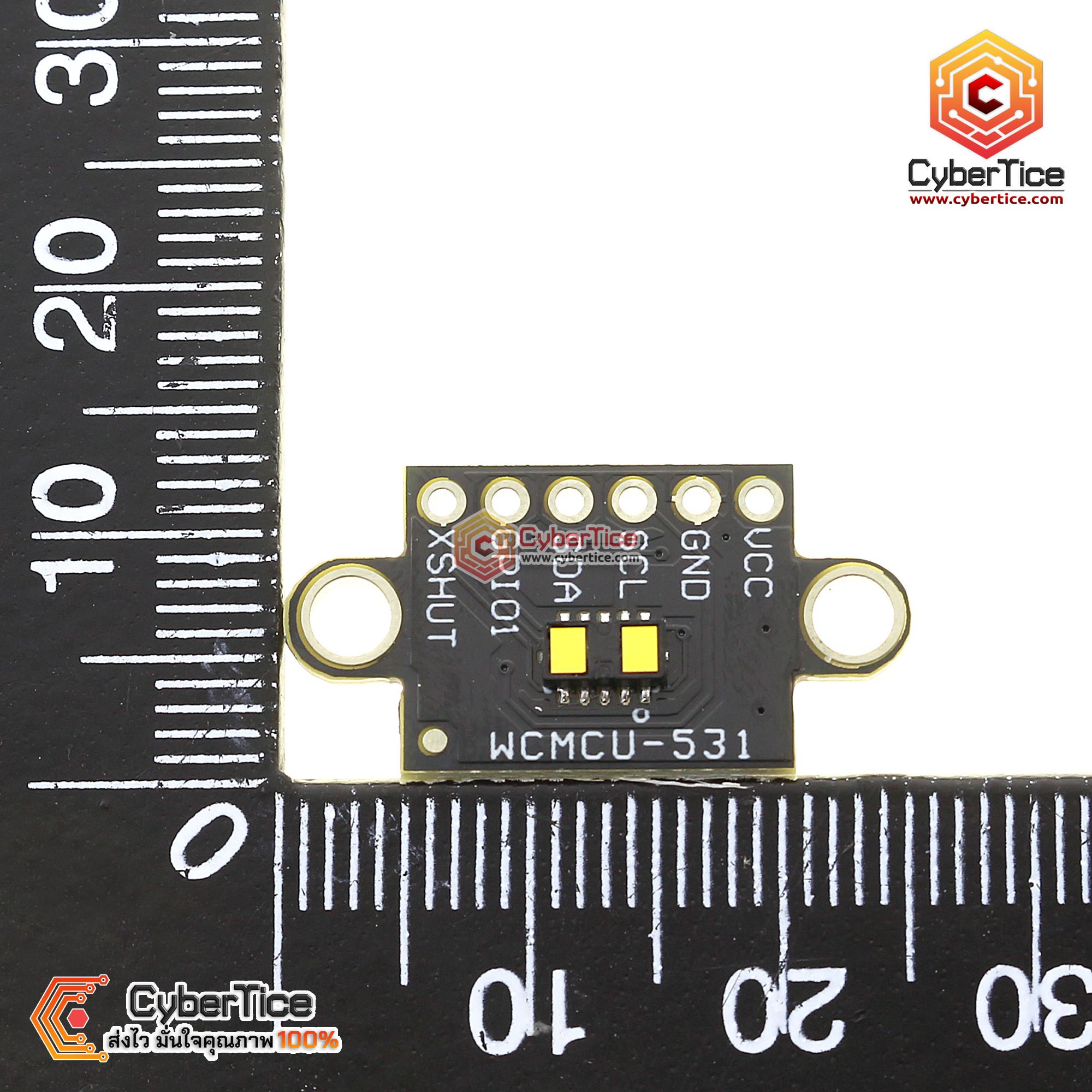 VL53L1X เซ็นเซอร์วัดระยะทางแสงเลเซอร์ ความแม่นยำสูง Laser Ranging ...