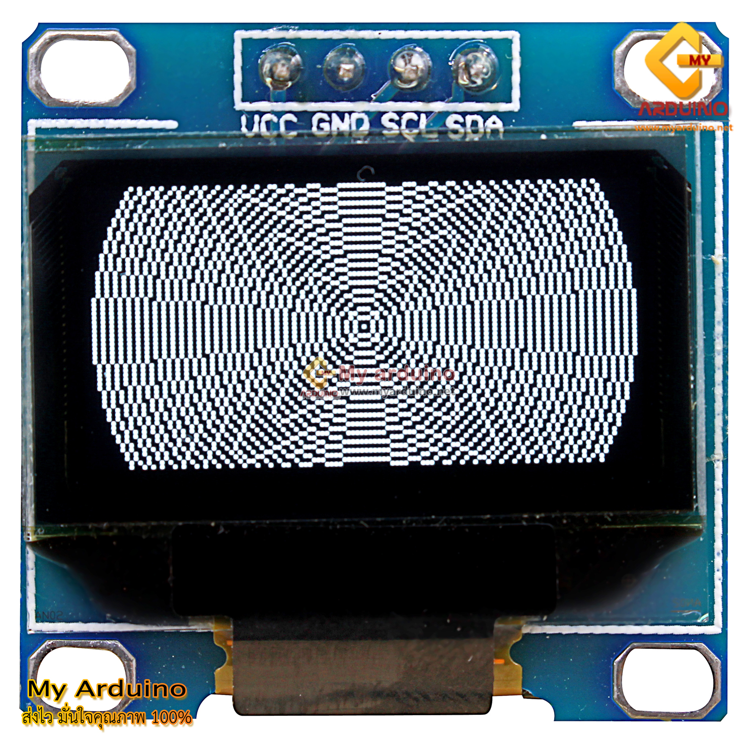 สอนใช้งาน Arduino จอแสดงผล Oled 128x64 แบบ I2c สีขาว ขาย Arduino อุปกรณ์ Arduino คุณภาพดี ราคา