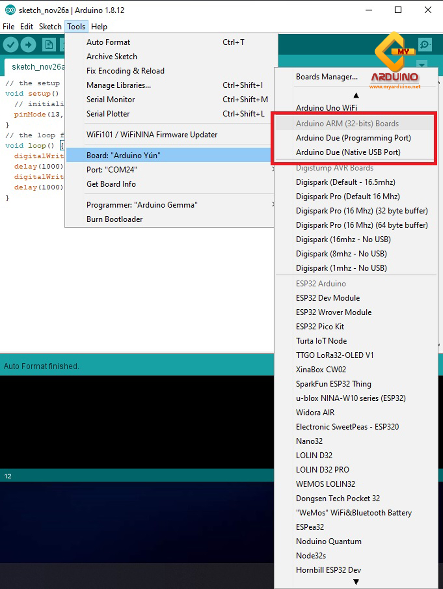 สอนใช้งาน Arduino Due เริ่มต้นใช้งาน ติดตั้งโปรแกรม Arduino Ide ขาย