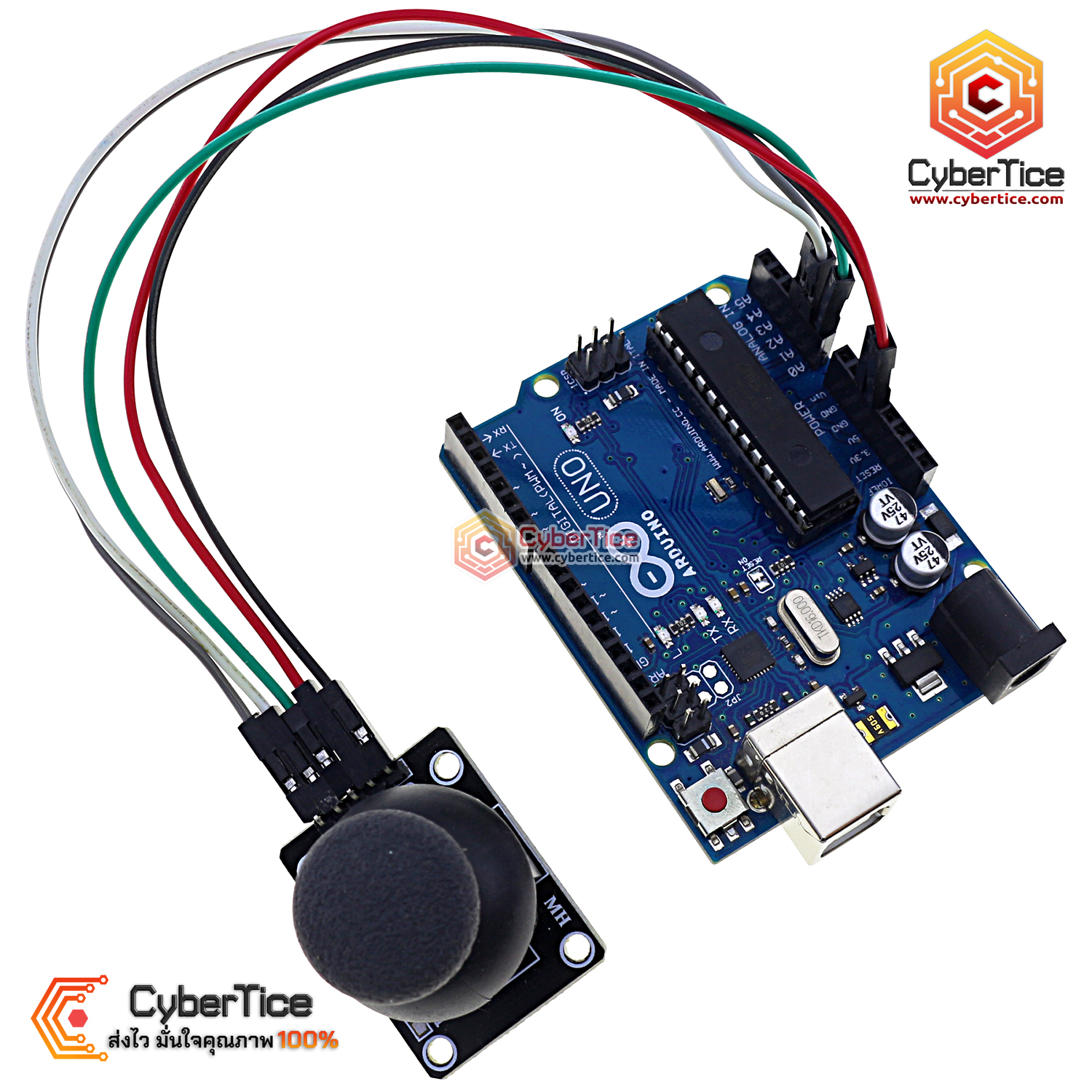 สอนใช้งาน Arduino XY Joystick Module ควบคุมทิศทาง - ขาย Arduino อุปกรณ์ Arduino คุณภาพดี ราคาถูก ...