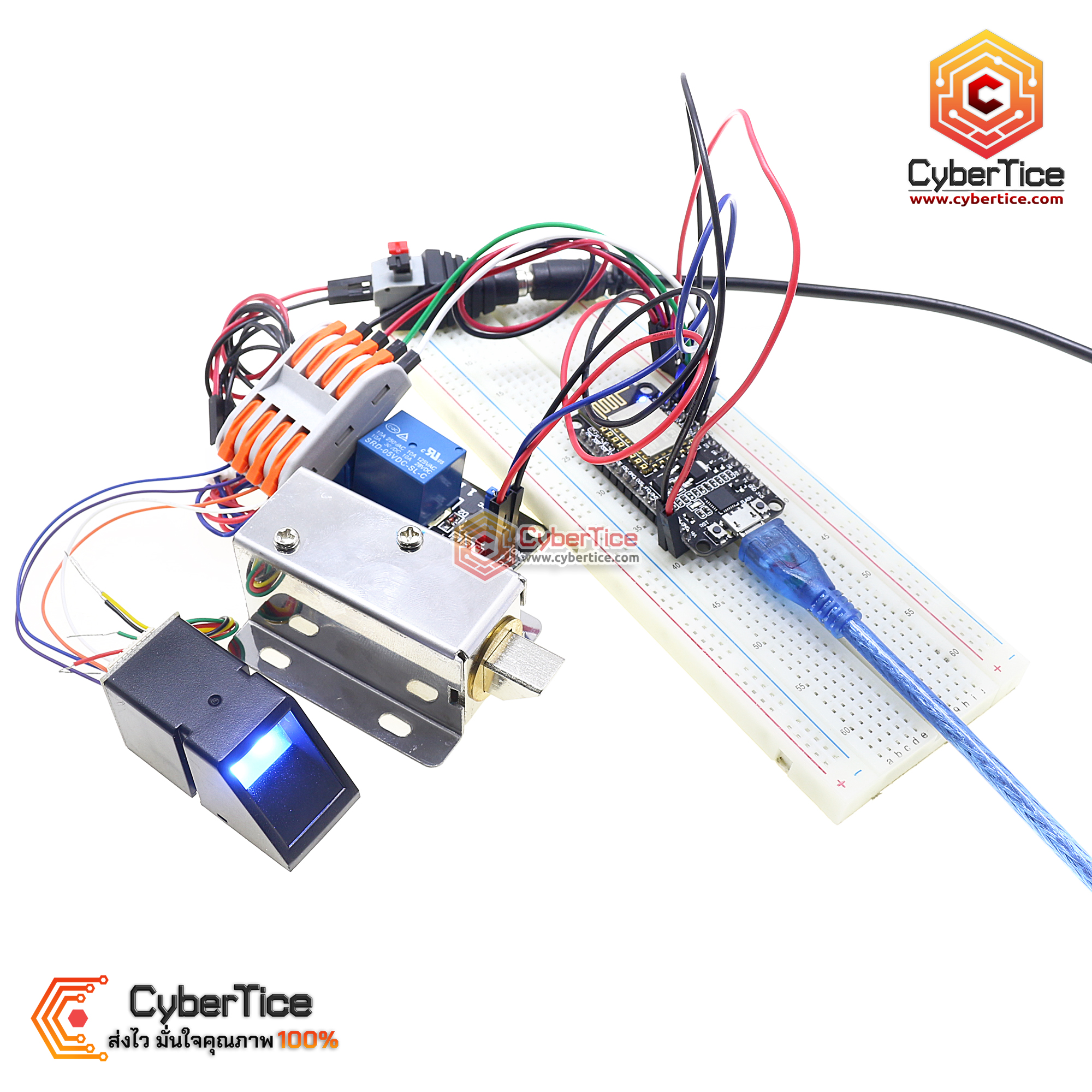 สอนใช้งาน Esp8266 Fingerprint Sensor เซ็นเซอร์สแกนลายนิ้วมือ As608 Jm 101b สำหรับ Arduino V20