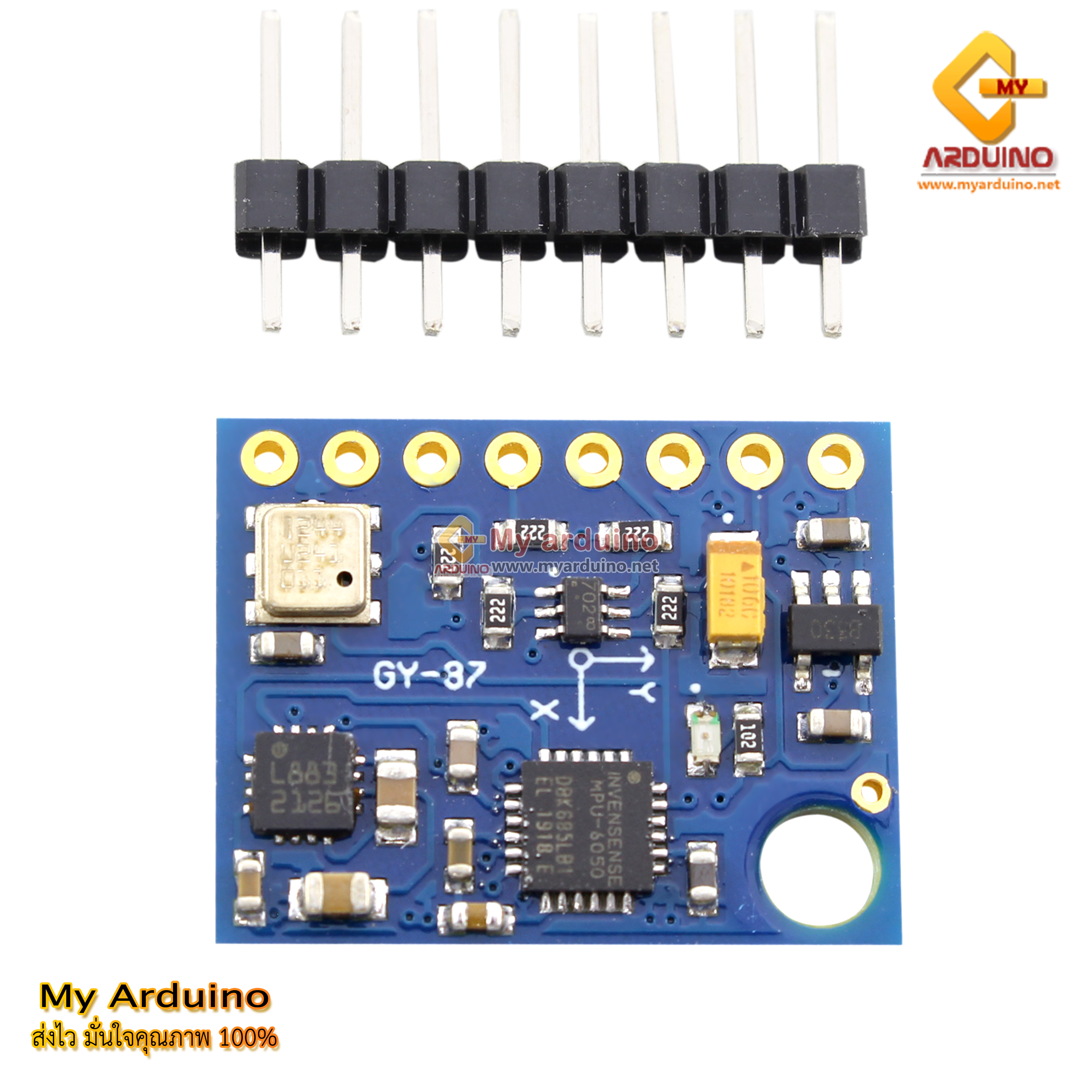GY-87 10DOF Module MPU6050 HMC5883L BMP180 GY87 Sensor Module GY87 For Arduino - ขาย Arduino ...