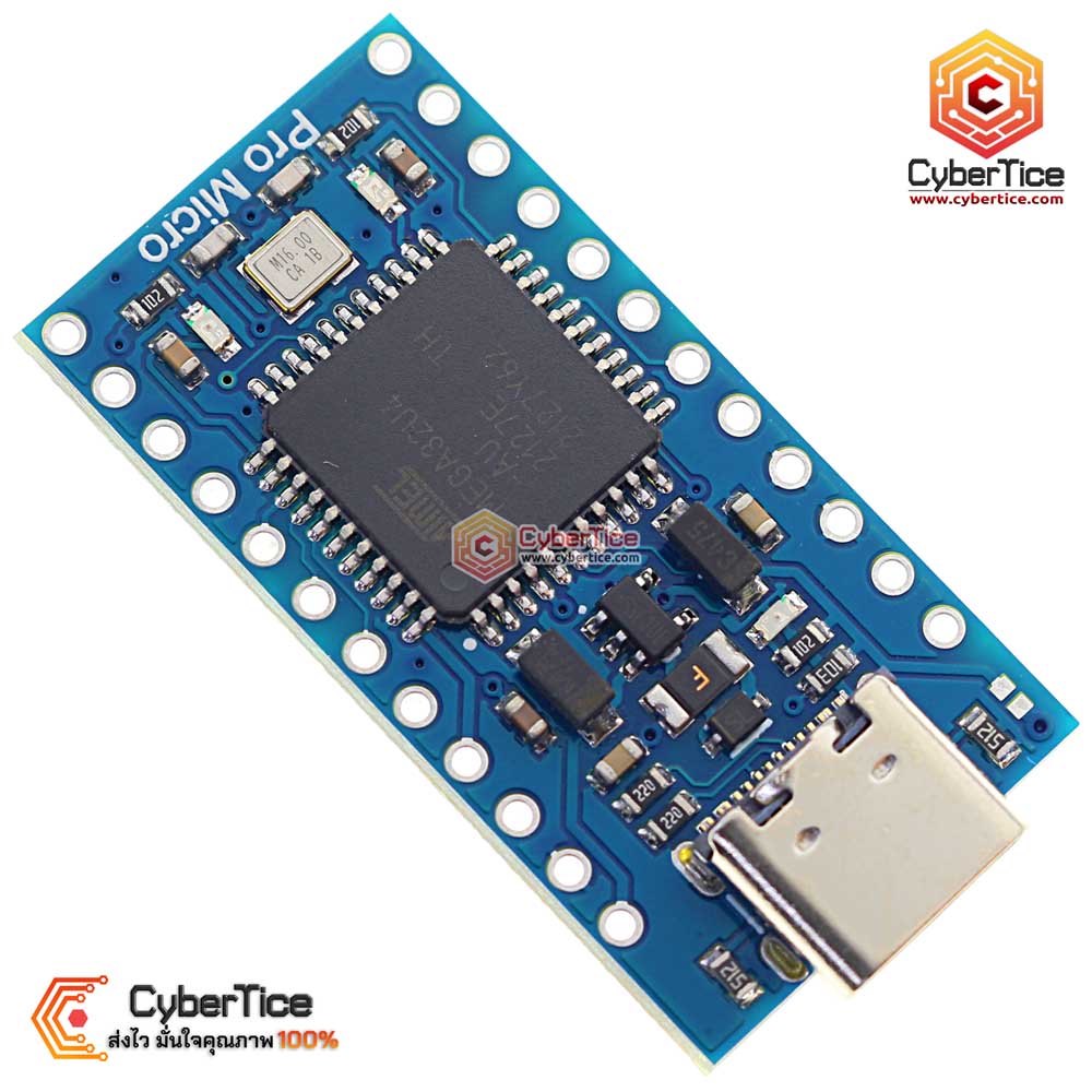 Arduino Leonardo Pro Micro 5V 16MHz Type-C USB ATmega32U4 Development ...