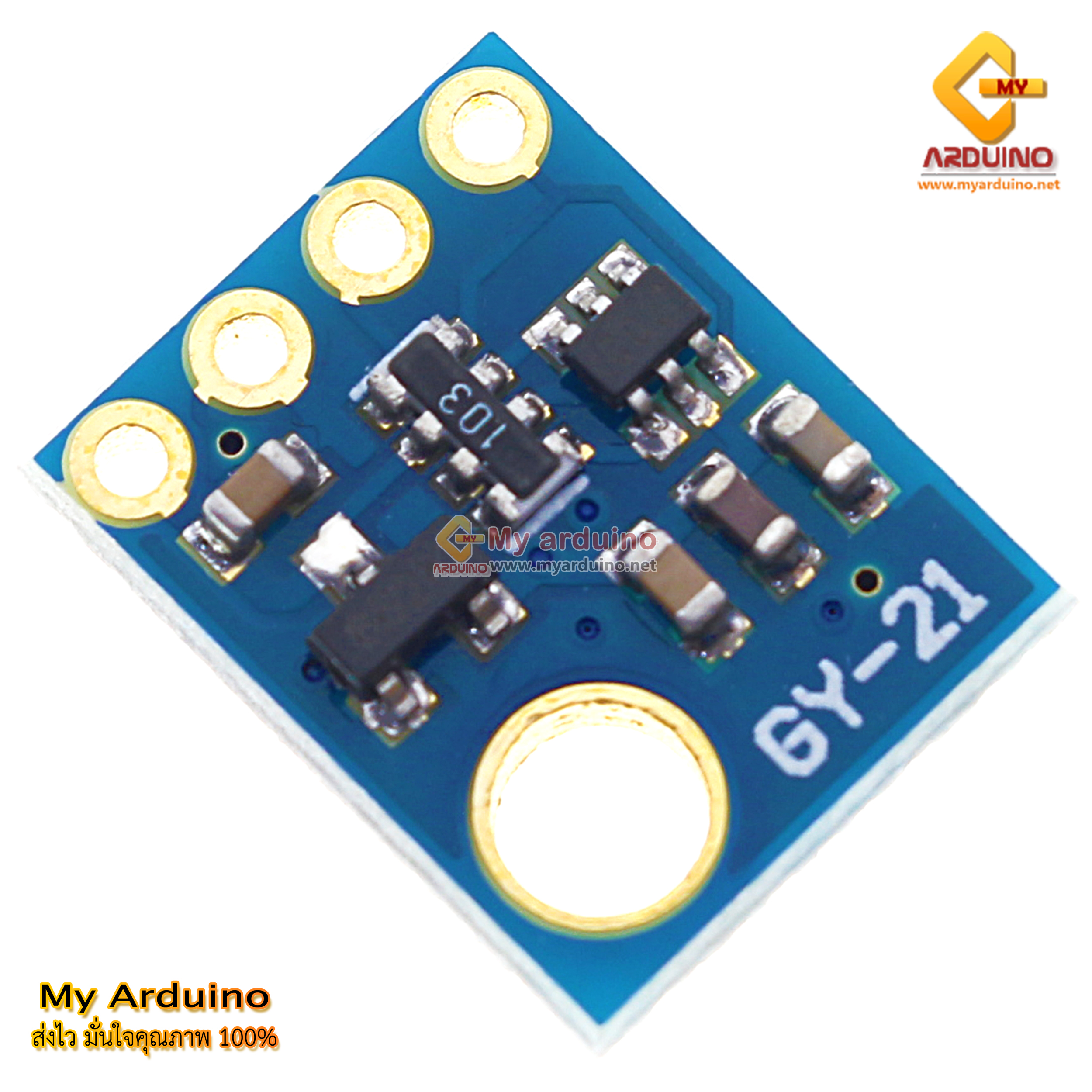เซ็นเซอร์ความชื้นและอุณหภูมิ SHT21 Digital Humidity and Temperature Sensor For Arduino GY-21 ...