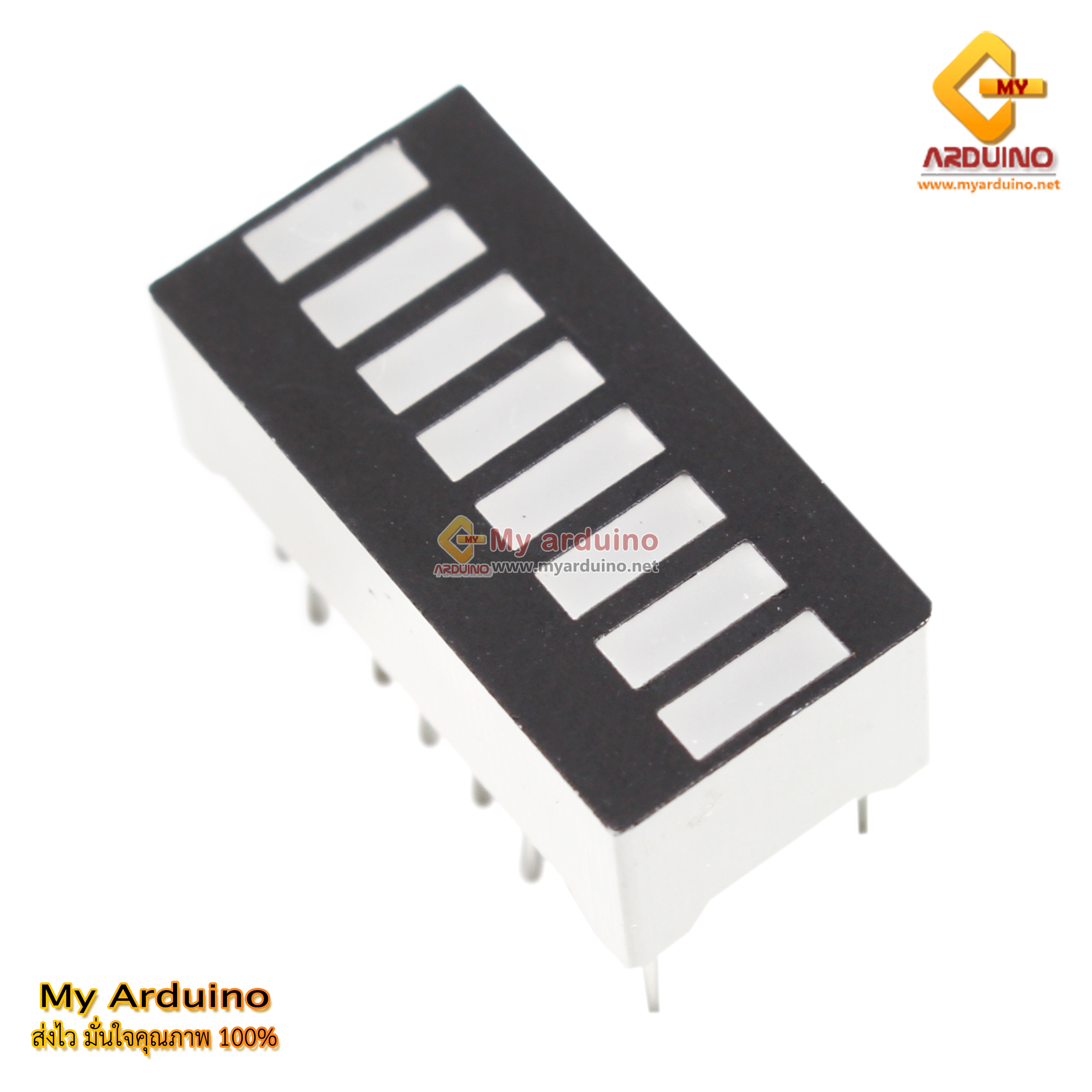 LED Bar 8 Segment Graph 2สี สีเขียว สีแดง - ขาย Arduino อุปกรณ์ Arduino ...