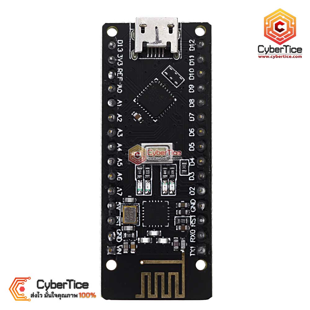Arduino Nano Rf Nano 30 Micro Usb Nrf24l01 24g ขาย Arduino