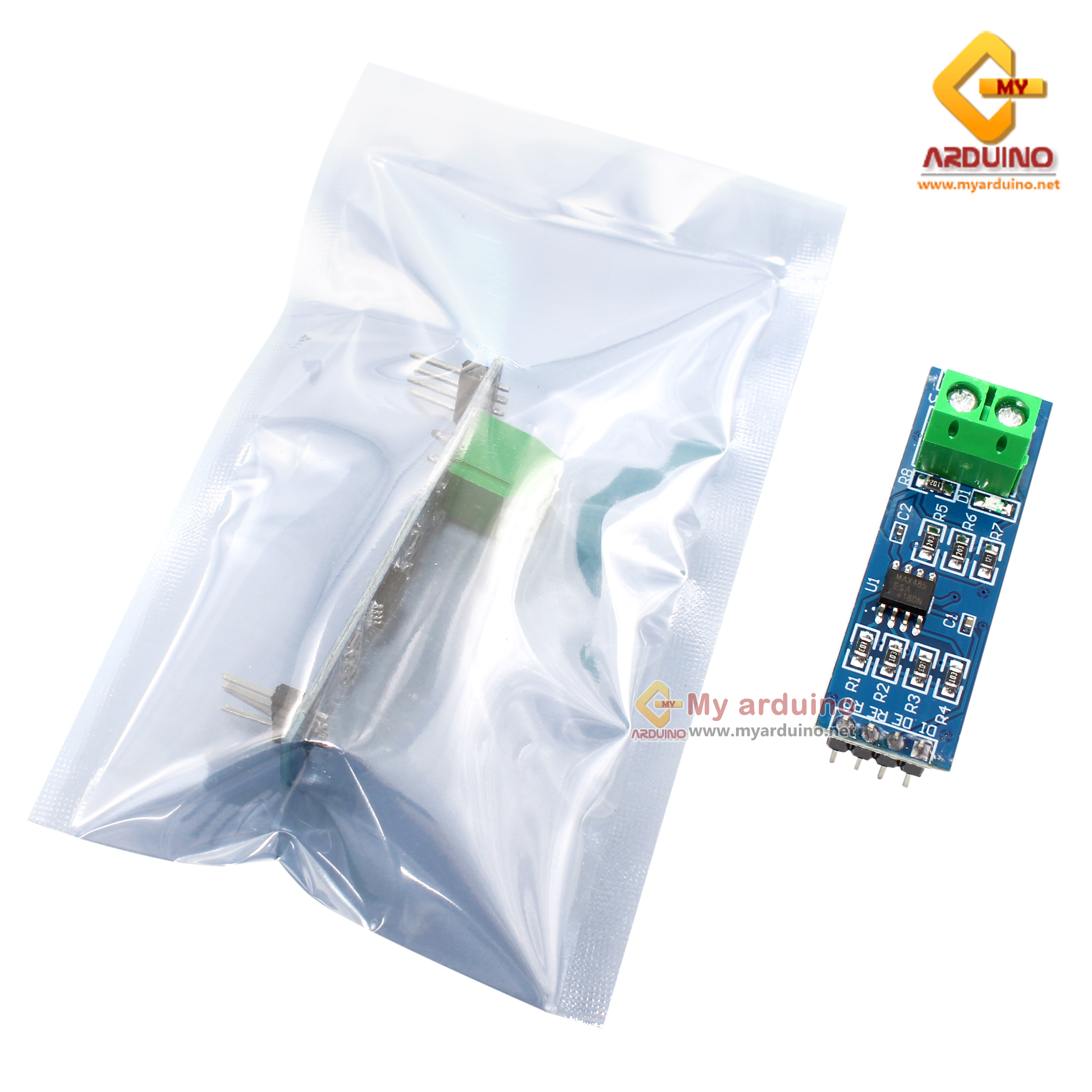 MAX485 module RS485 module TTL turn RS - 485 module - ขาย Arduino ...