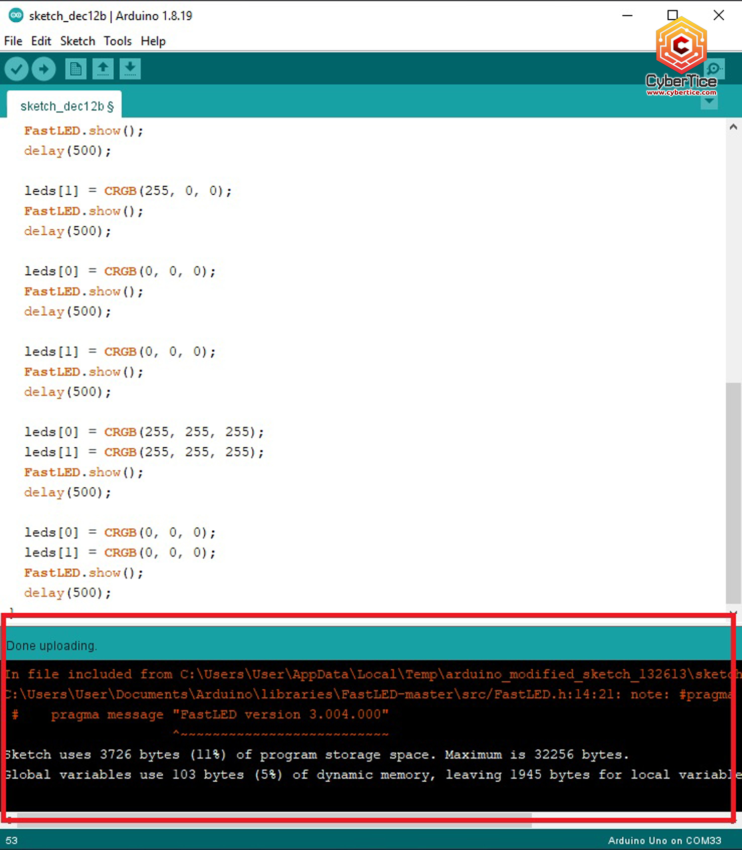 สอนใช้งาน Arduino โมดูลไฟ Led Rgb Ws2812 5050 2 ดวง ขาย Arduino อุปกรณ์ Arduino คุณภาพดี ราคา