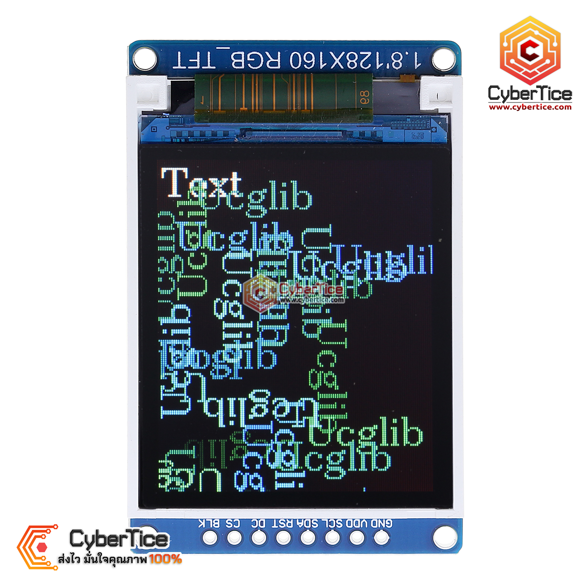 TFT Display IPS 1.8 inch 7P SPI Full Color LCD Module ST7735 for Arduino - ขาย Arduino อุปกรณ์ ...