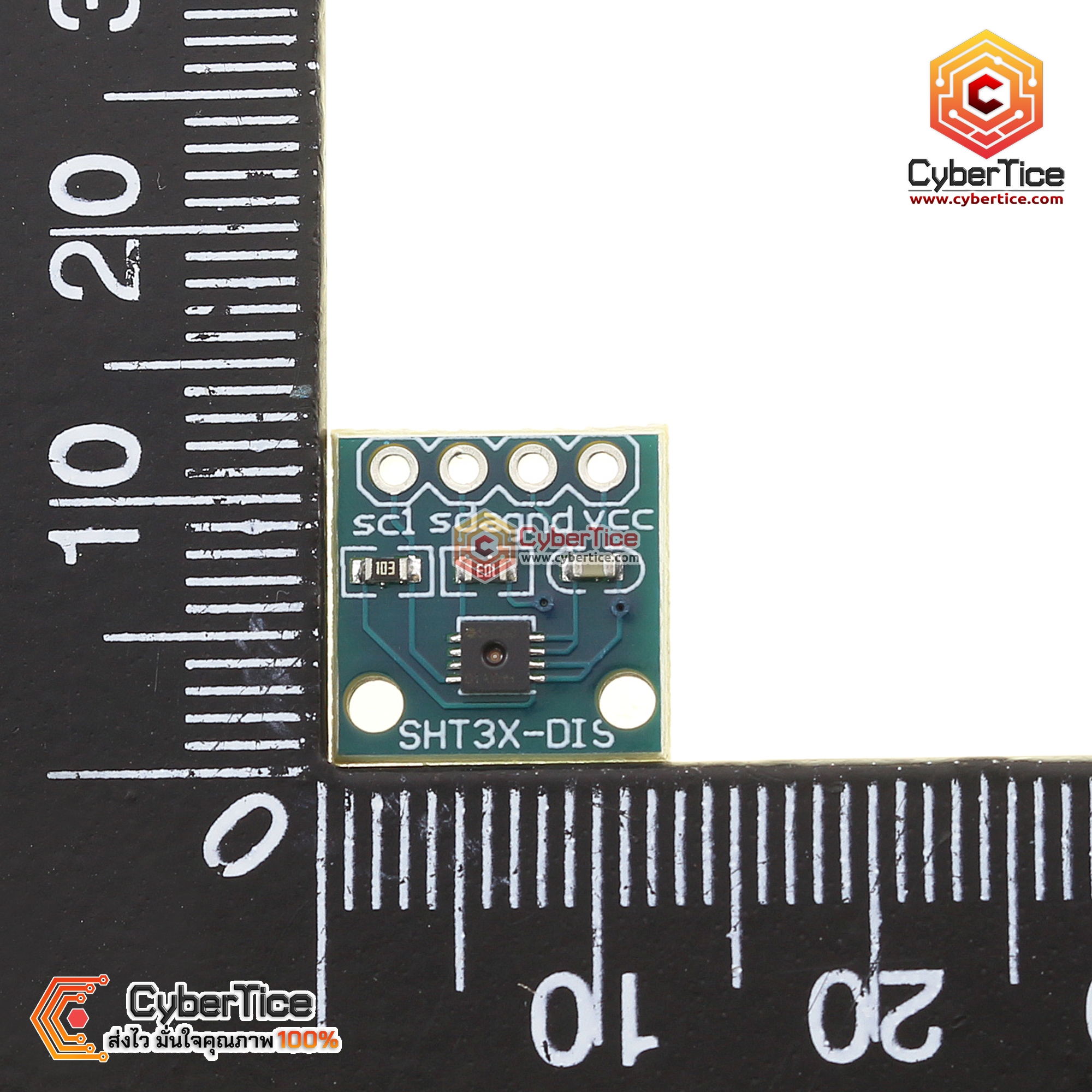 SHT30 เซ็นเซอร์วัดอุณหภูมิและความชื้นความแม่นยำสูง I2c Temperature Humidity Sensor Module - ขาย ...