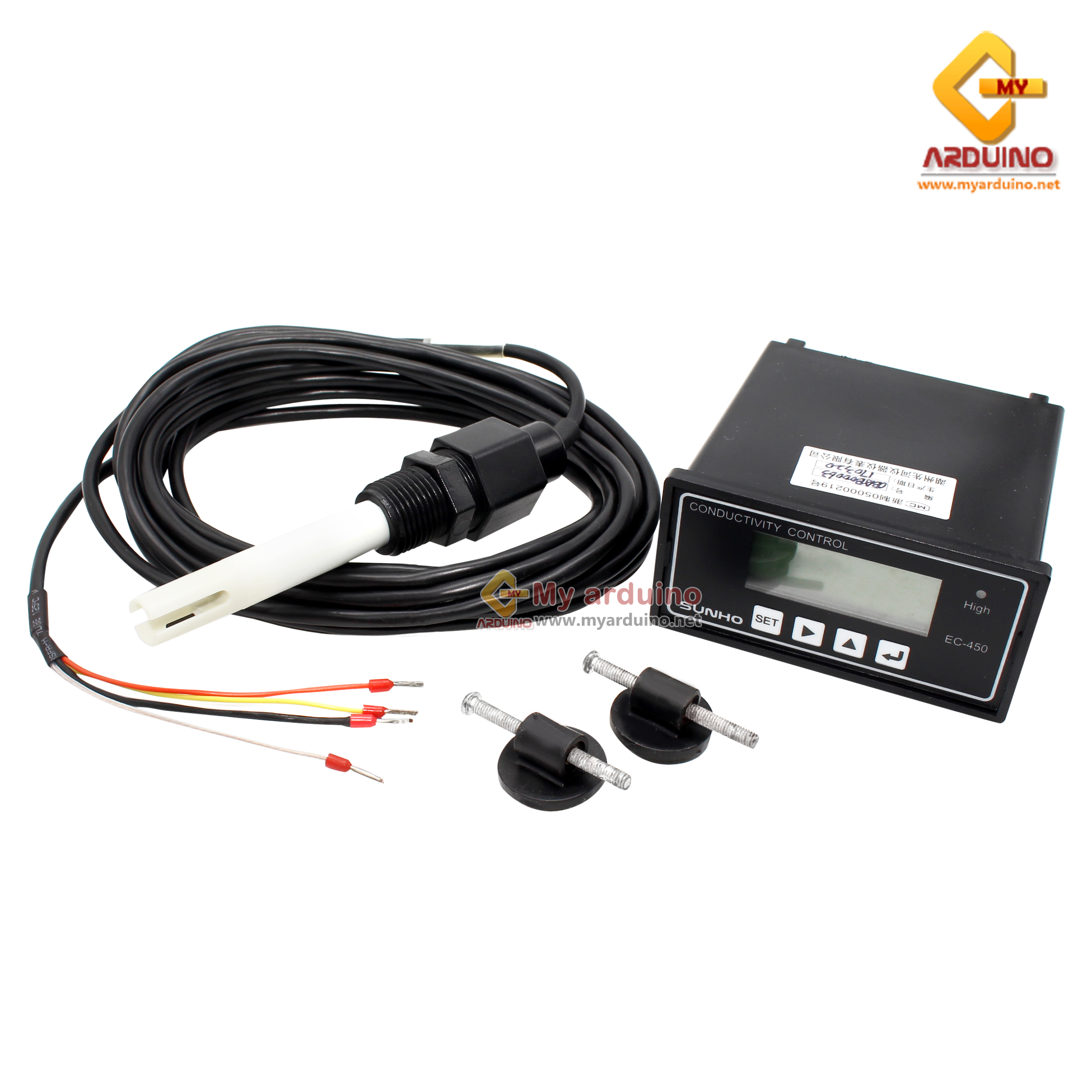 เซ็นเซอร์วัดความขุ่นของน้ำ Ec Sensor เชื่อมต่อ Arduino ได้ เอาต์พุต 4 20ma ขาย Arduino อุปกรณ์