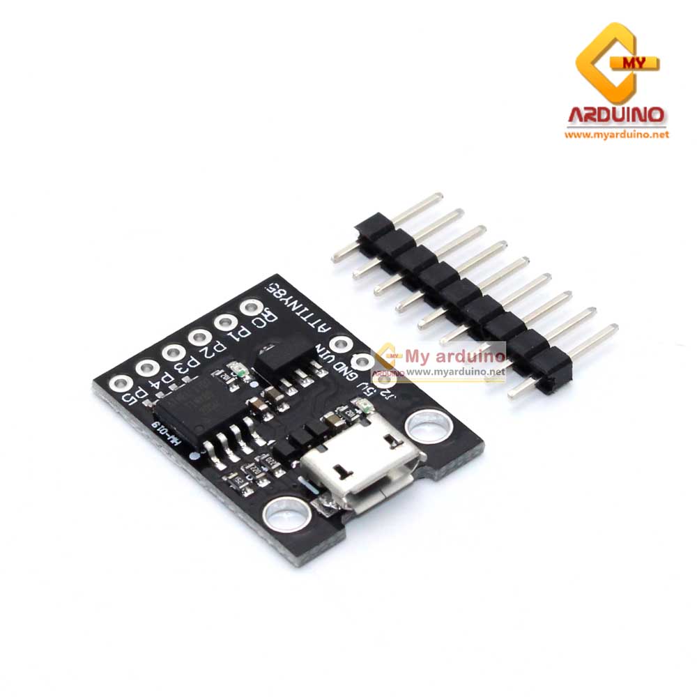 Kickstarter Digispark Arduino บอร์ดพลังจิ๋ว ATTiny85 Digispark Development Board ATtiny85 ...