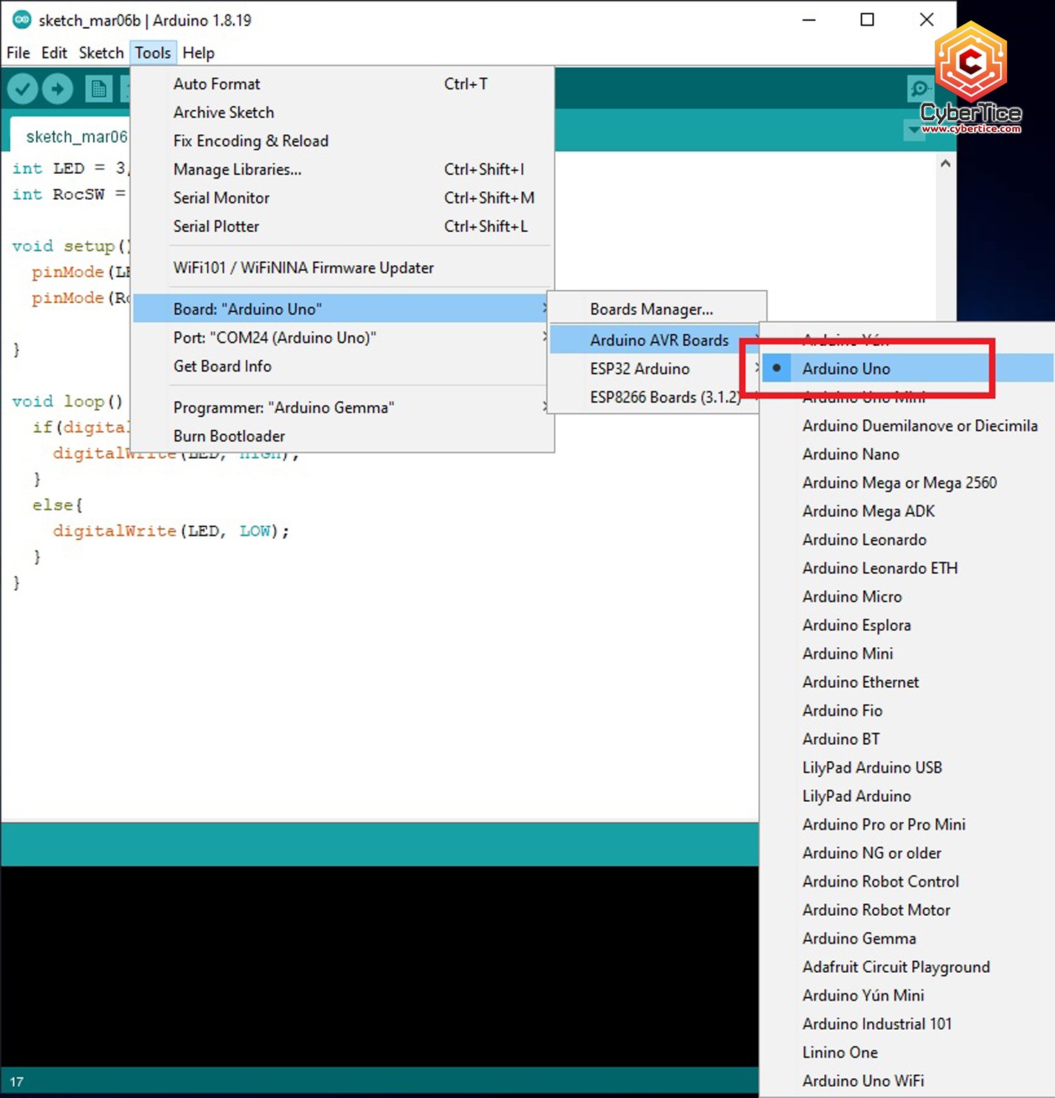 สอนใช้งาน Arduino โมดูลสวิตช์เปิดปิด Rocker Switch building by Catalex ...