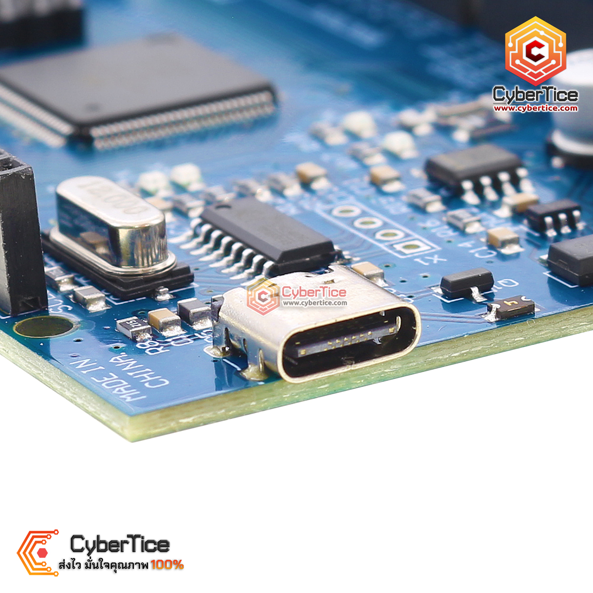 Arduino Mega 2560 R3 ใช้ชิฟ Usb Ch340 รุ่นใหม่ Type C ไม่มีสาย Usb ขาย Arduino อุปกรณ์ Arduino