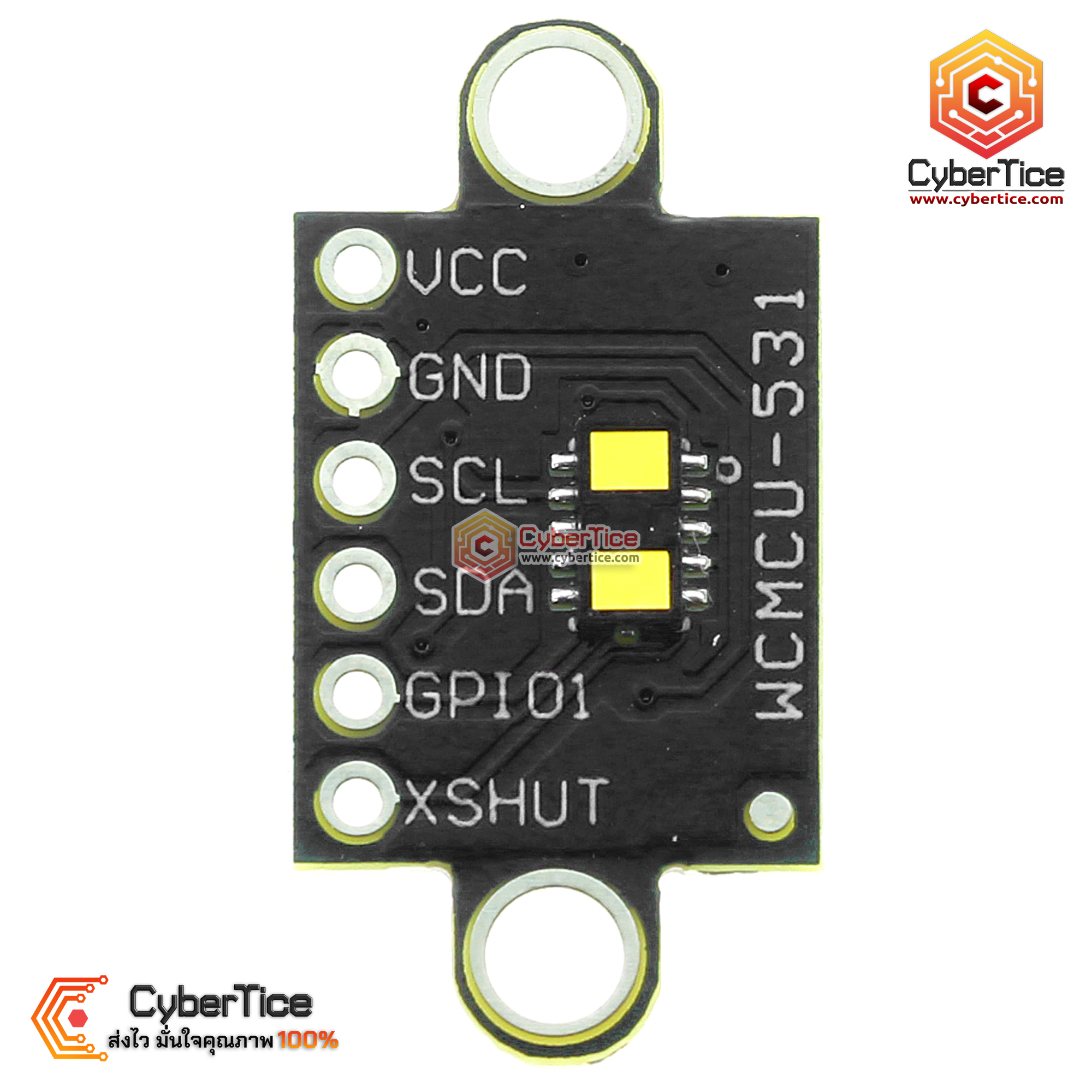 VL53L1X เซ็นเซอร์วัดระยะทางแสงเลเซอร์ ความแม่นยำสูง Laser Ranging ...