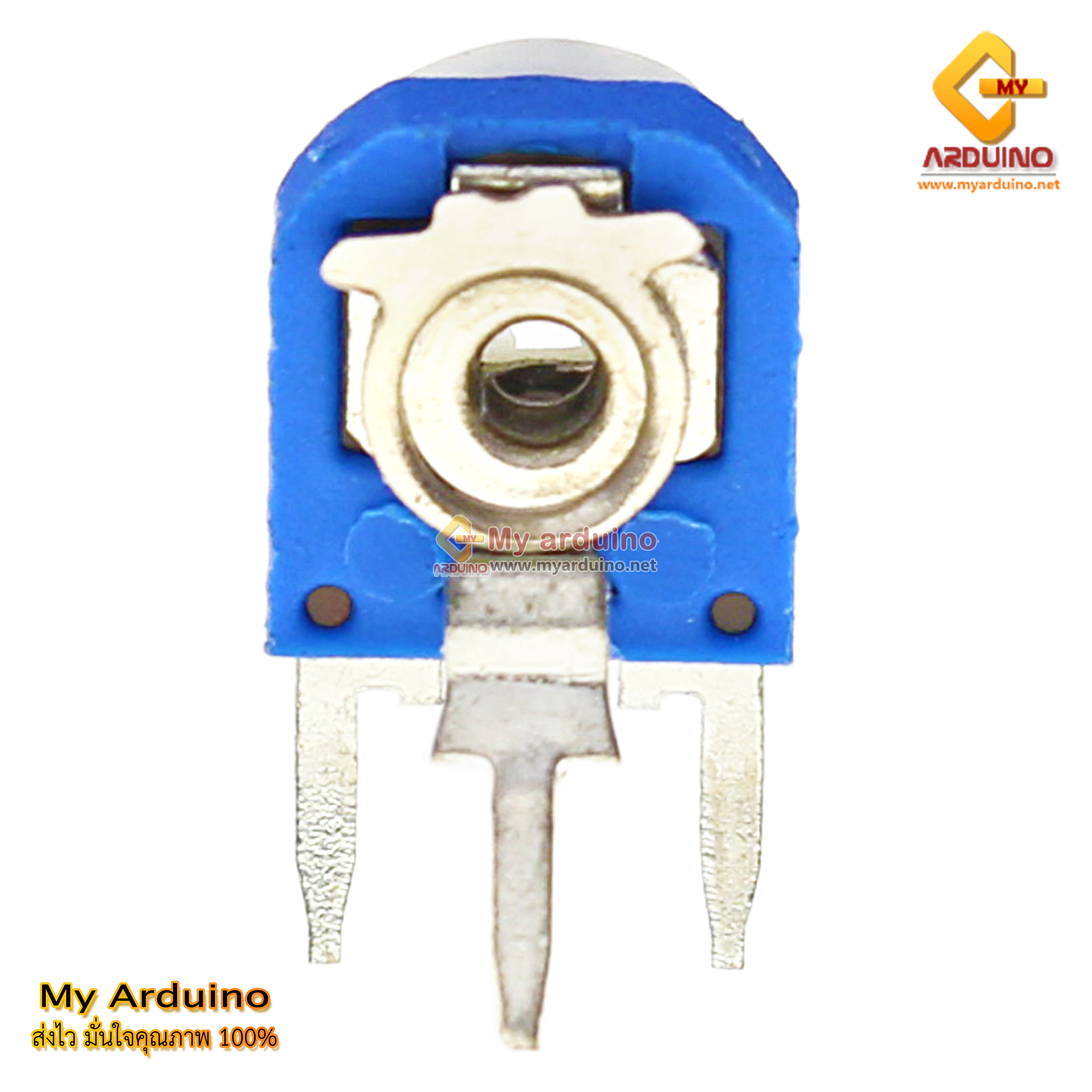 ตัวต้านทานปรับค่าได้ RM063 100 ohm (101) Volume VR Potentiometer ...