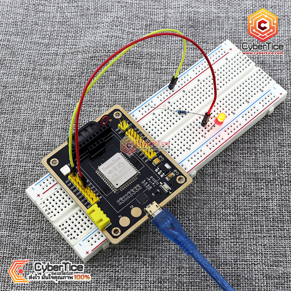 สอนใช้งาน ESP32 ESP-32F Development Board ESP32 Kit bluetooth WiFi IoT ...