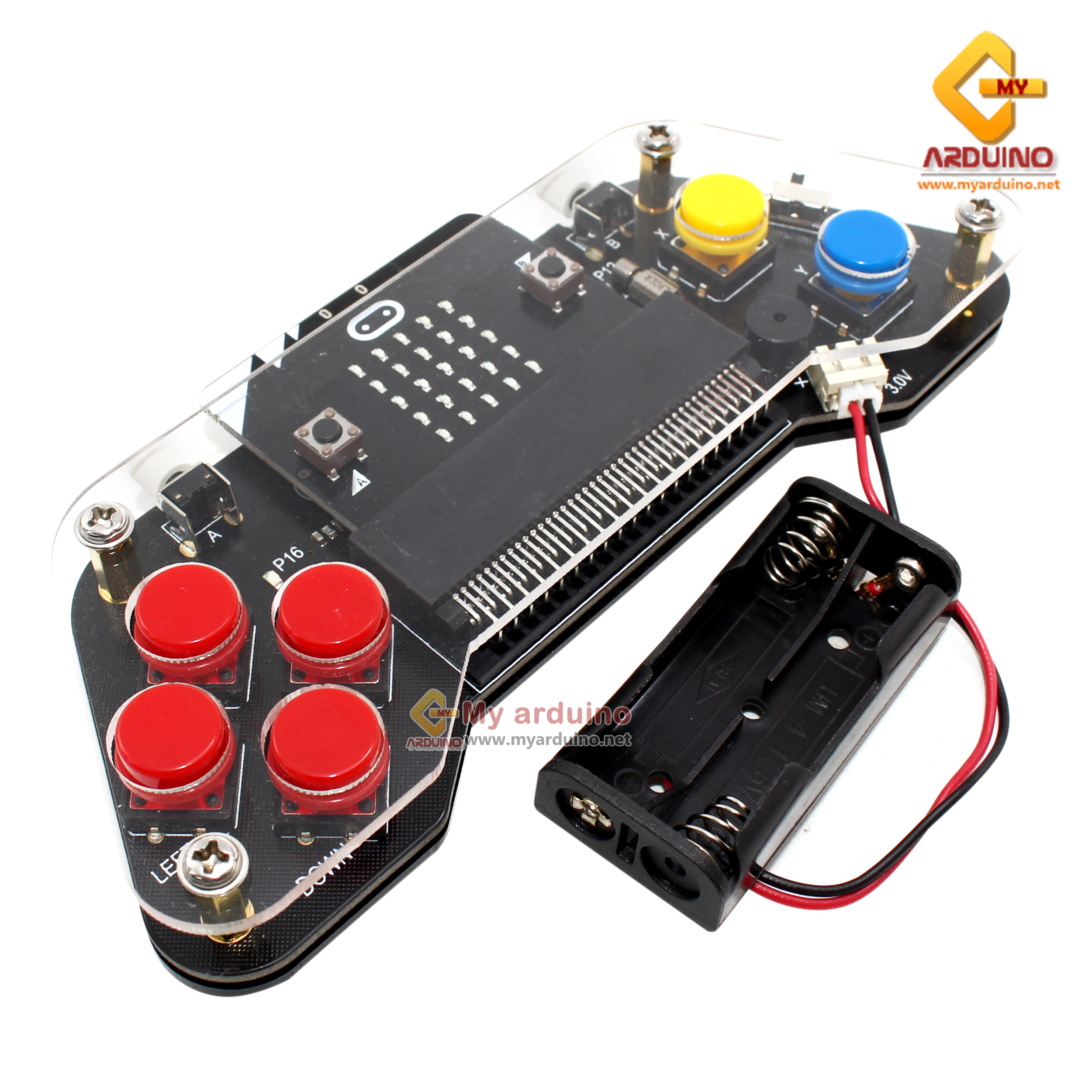 micro:bit GamePad controller expansion board wireless remote control DFROBOT - ขาย Arduino ...