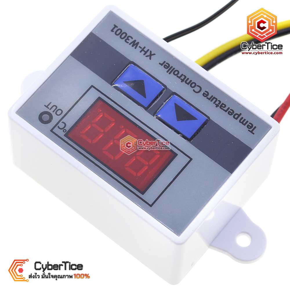 เครื่องควบคุมอุณหภูมิ สวิตช์ XH-W3001 220V 1500W Digital Temperature ...