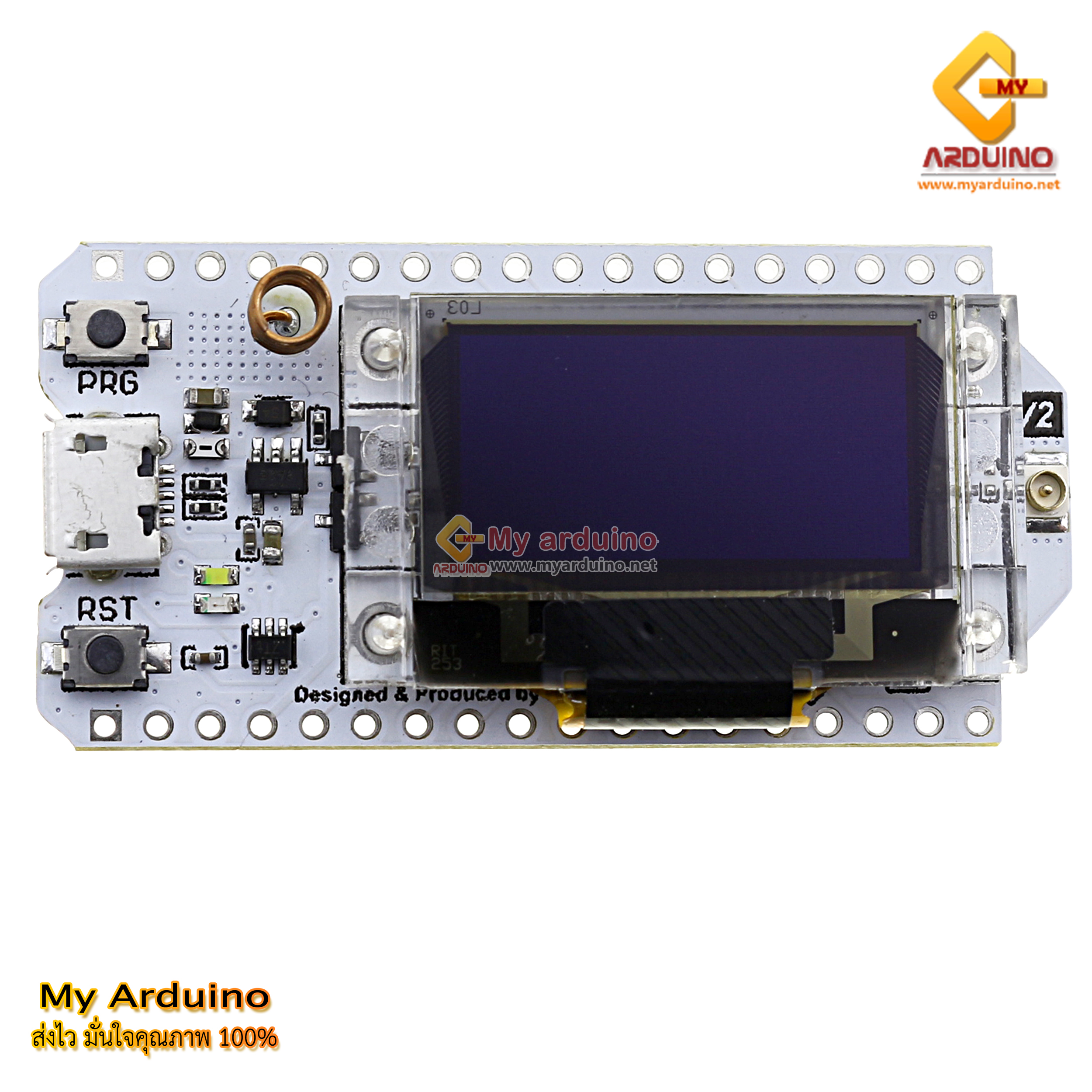 LoRa SX1278 433MHZ + ESP32 + 0.96 Inch Blue OLED Bluetooth WIFI Lora Kit 32 Development Board ...