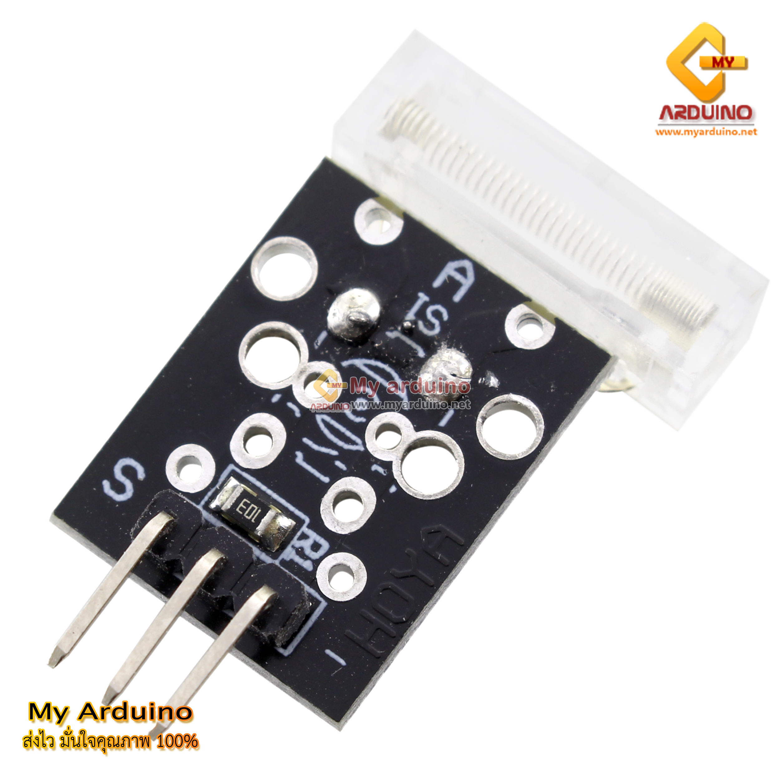 เซ็นเซอร์ตรวจจับการสั่น Knock Sensor Module For Arduino Avr Pic Ky 031
